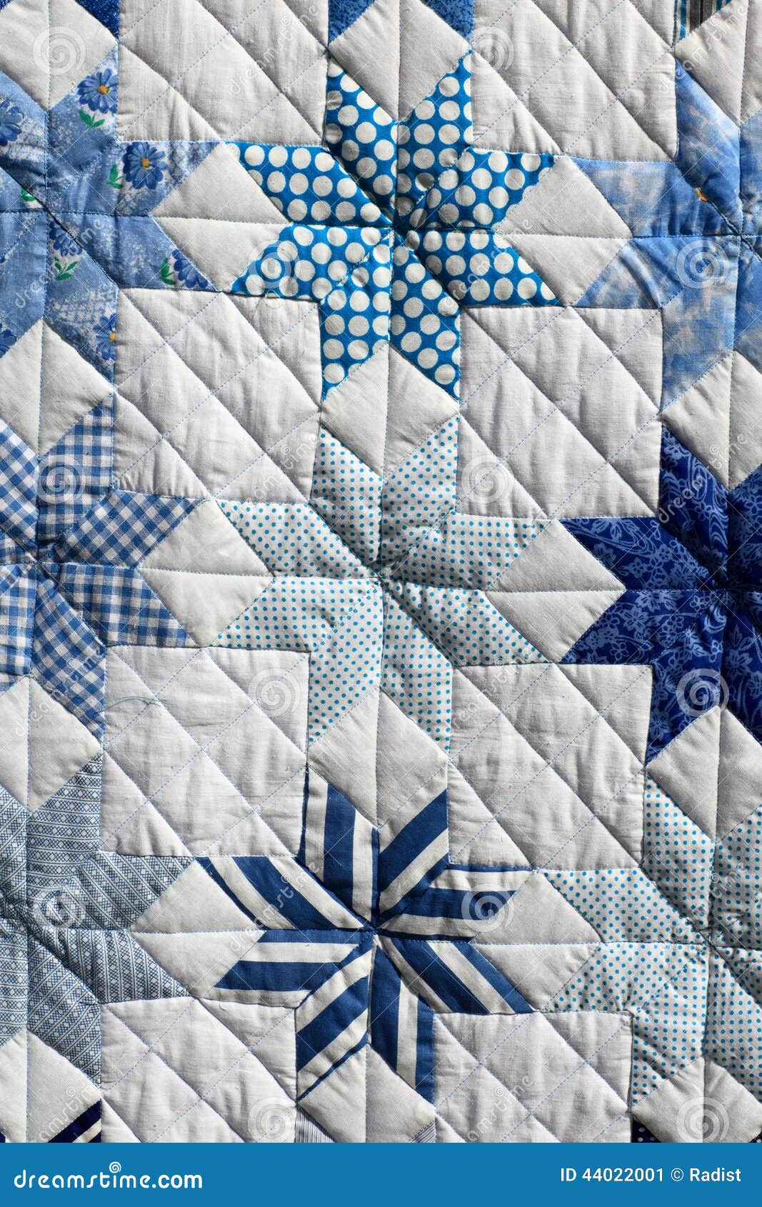 Blue patchwork stock image. Image of quilt, print, material - 44022001