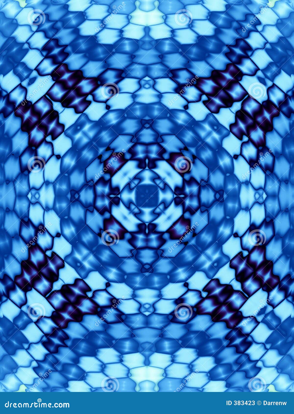 Blue pattern stock illustration. Illustration of kaleidescope - 383423