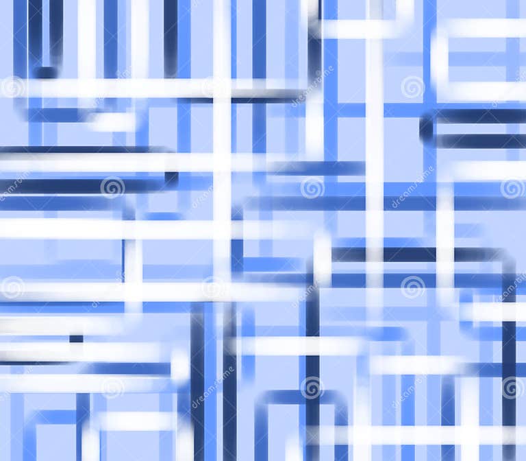 Blue Pattern Background Alternating White and Blue Digital Lines Vector ...