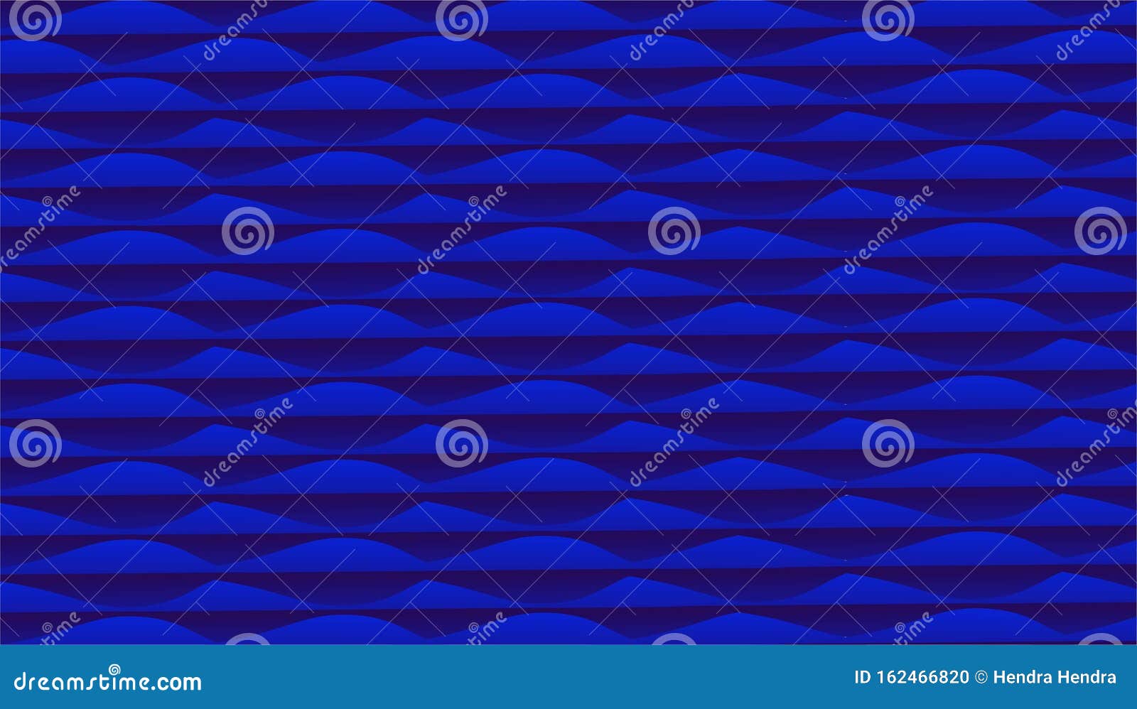 Blue Pattern Decorative Wallpaper Vector Stock Vector - Illustration of ...