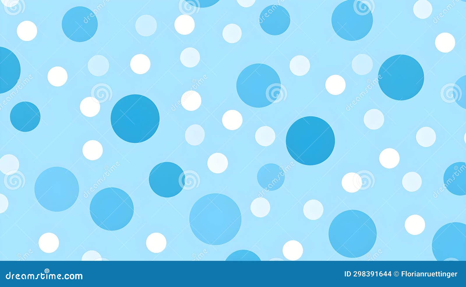 Blue Pattern of Dots. Colorful Wallpaper Stock Photo - Image of ...