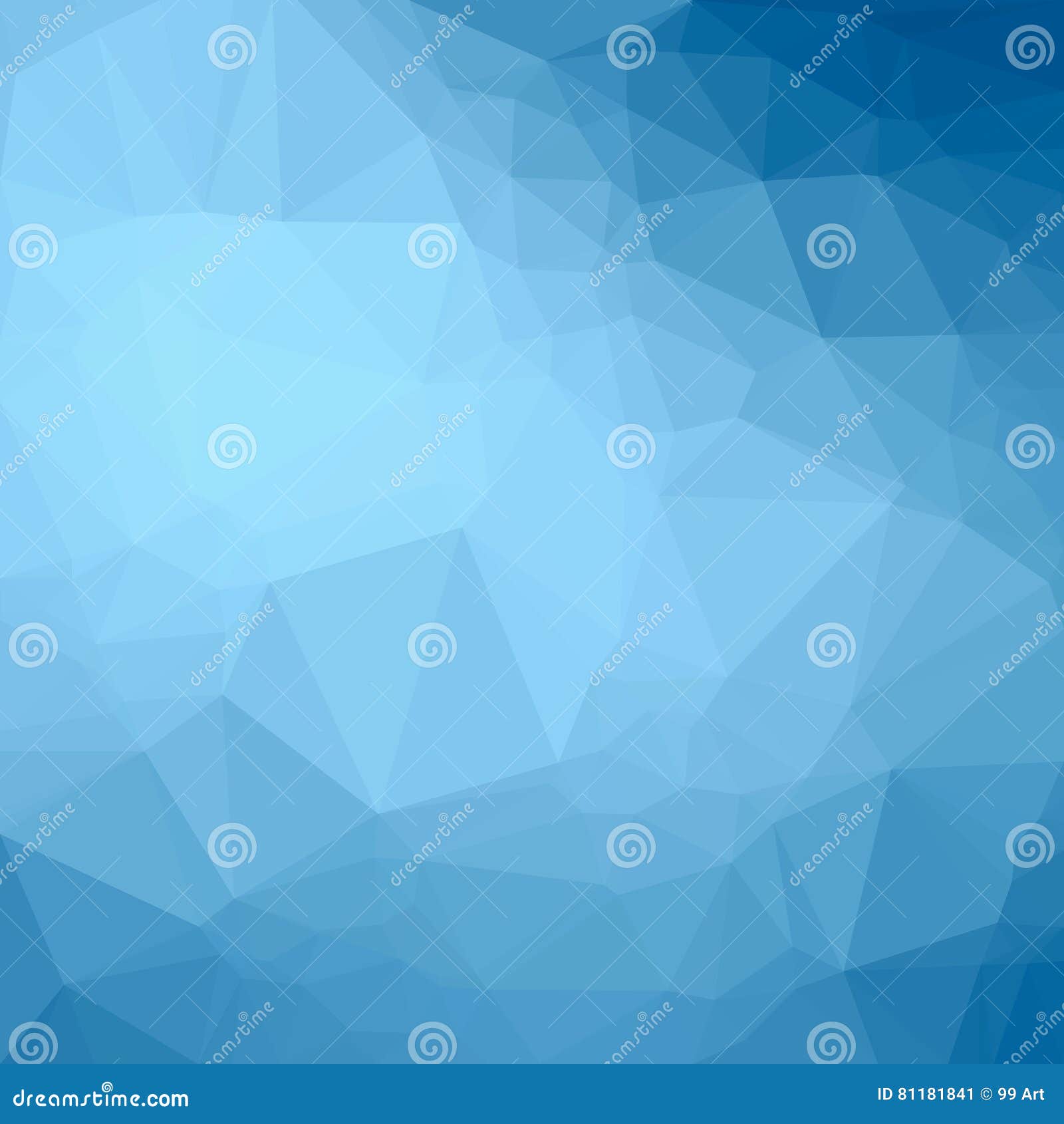 Blue Pattern of Geometric Shapes.Texture with Flow of Spectrum E Stock ...