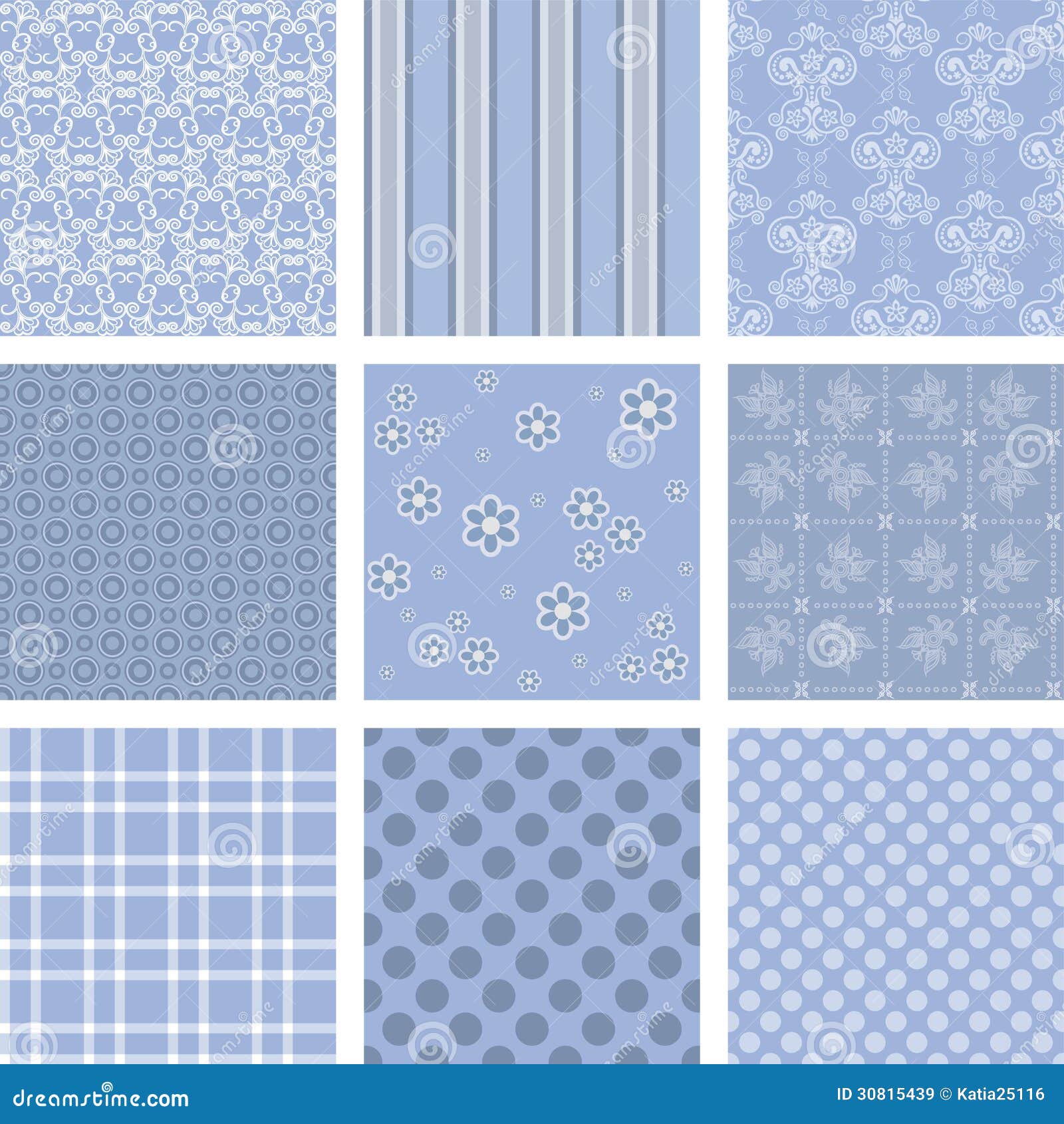 Blue pattern stock vector. Illustration of repetition - 30815439