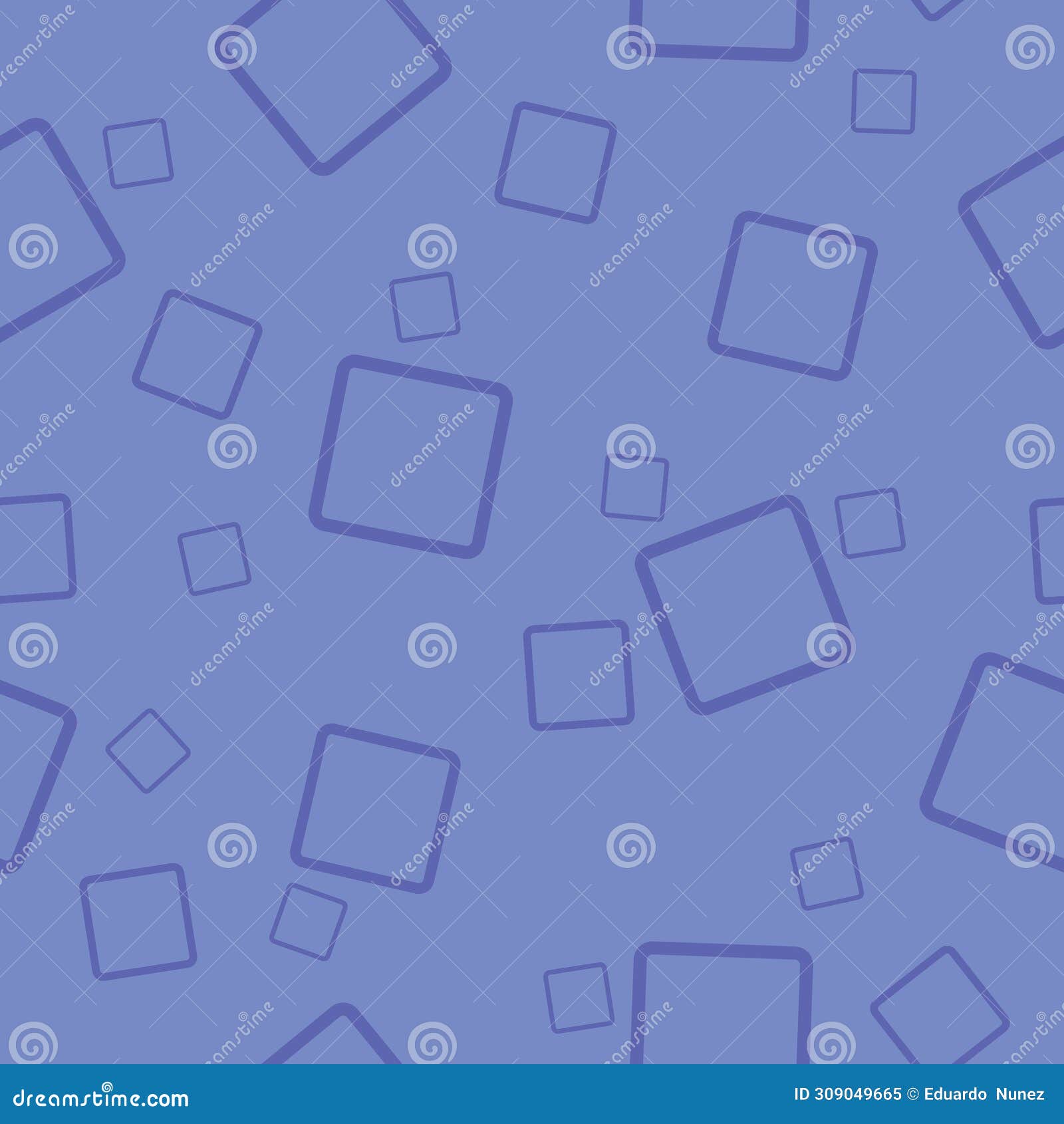 Blue Pattern. Vector Illustration Blue Seamless Pattern or Background ...