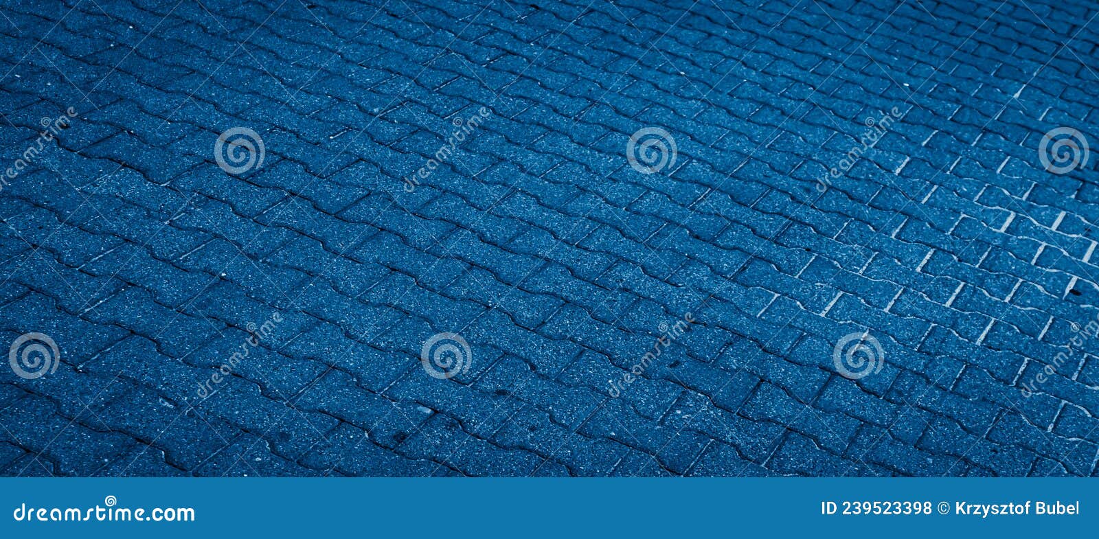 Blue Paving Stones with Visible Texture. Background Stock Photo - Image ...