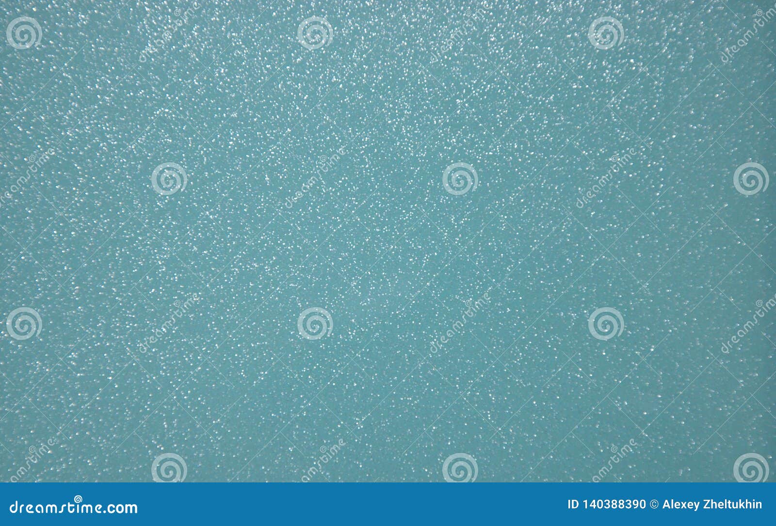 Blue Pearlescent Transparent Background with Metal Splashes. Background ...