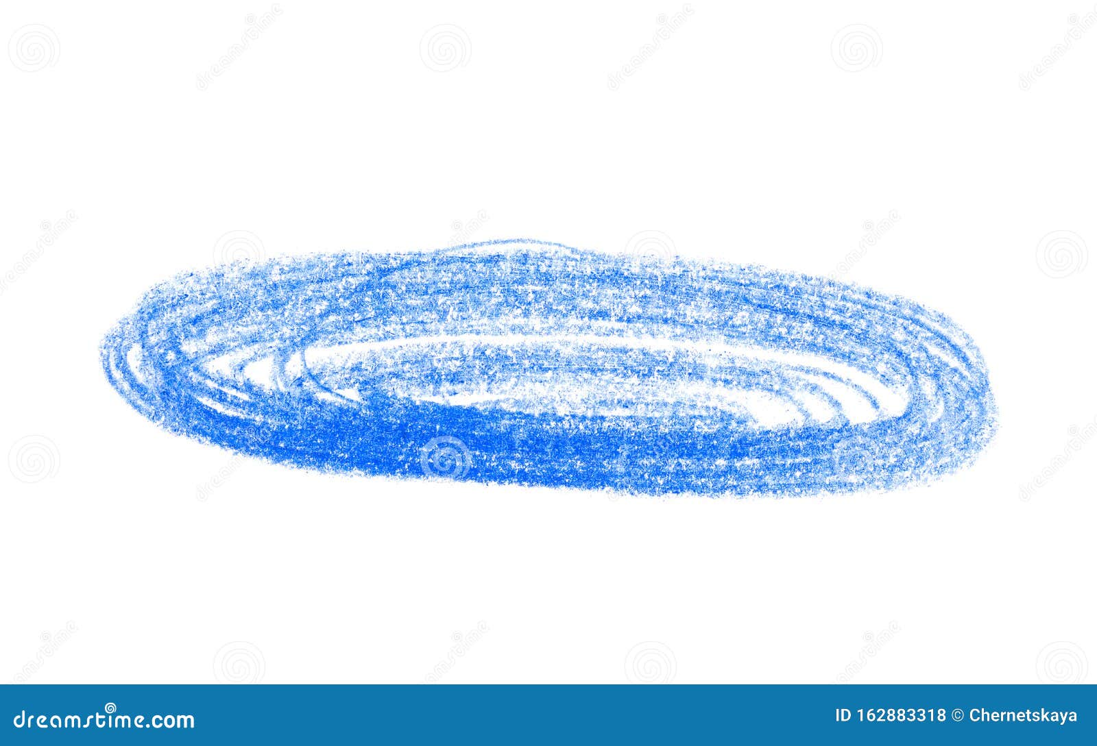 Blue Pencil Scribble on White Background Stock Photo - Image of blue ...