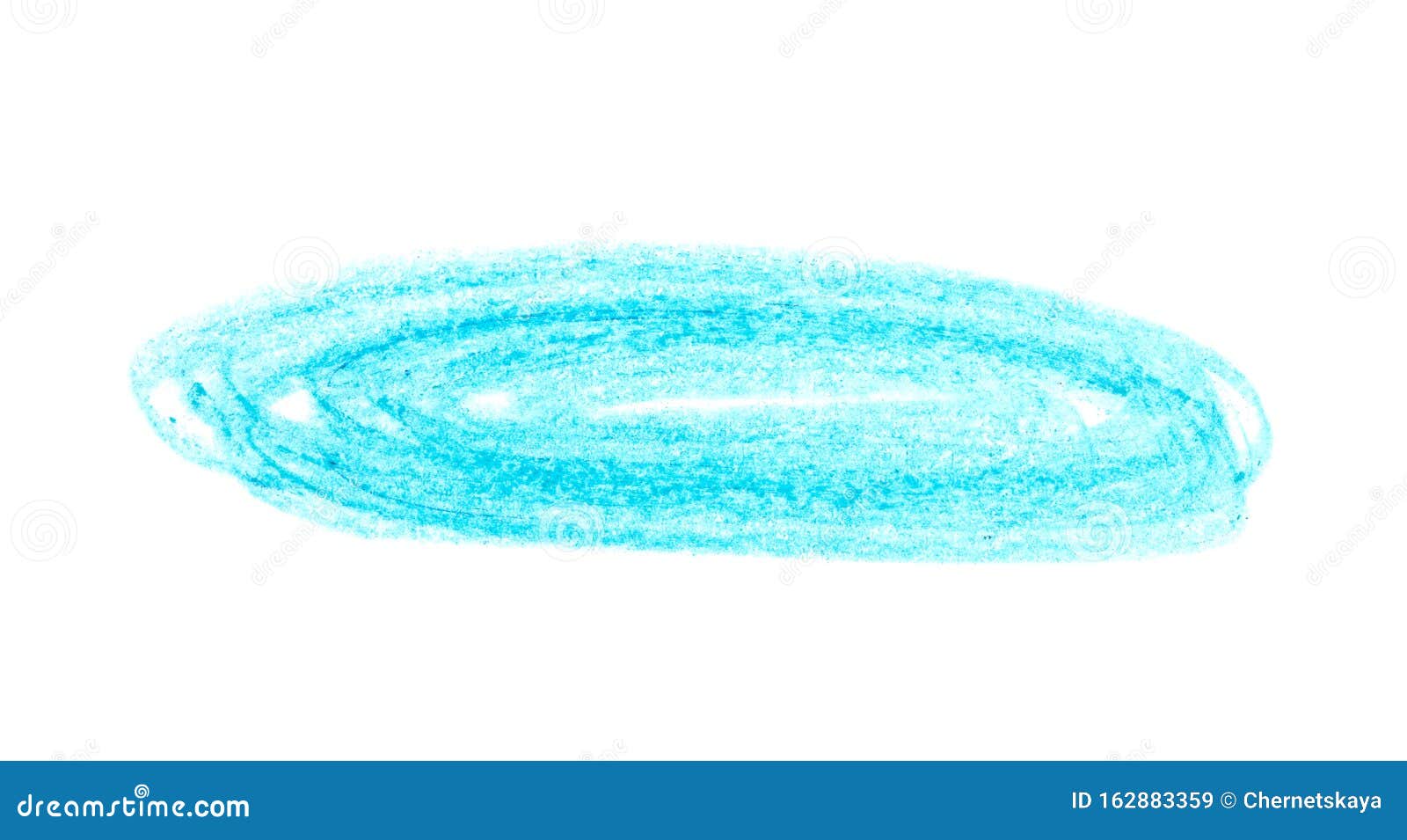 Blue Pencil Scribble on White Background Stock Image - Image of graphic ...