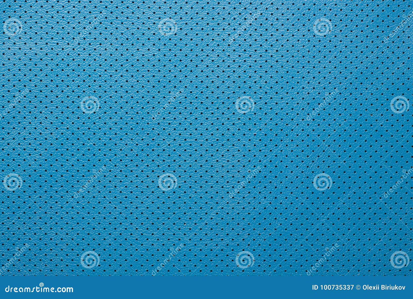 Blue Perforated Leather Background Stock Photo | CartoonDealer.com ...
