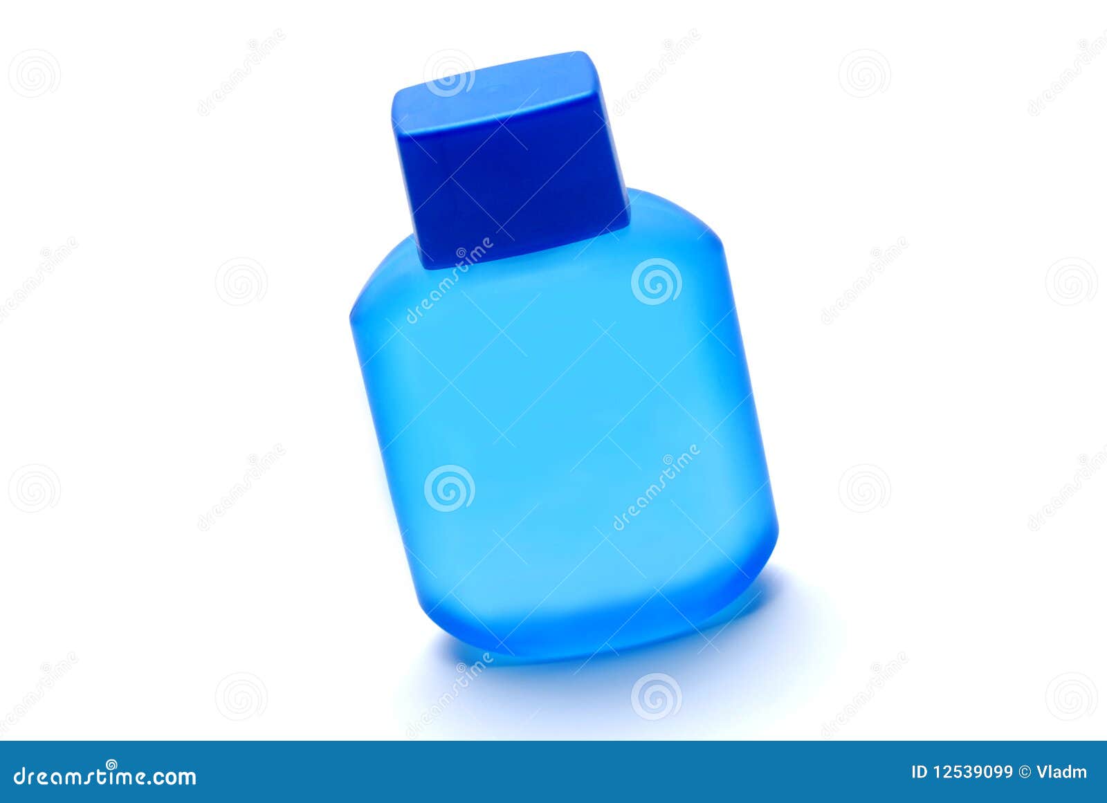 Blue perfume bottle stock image. Image of aroma, cosmetics - 12539099