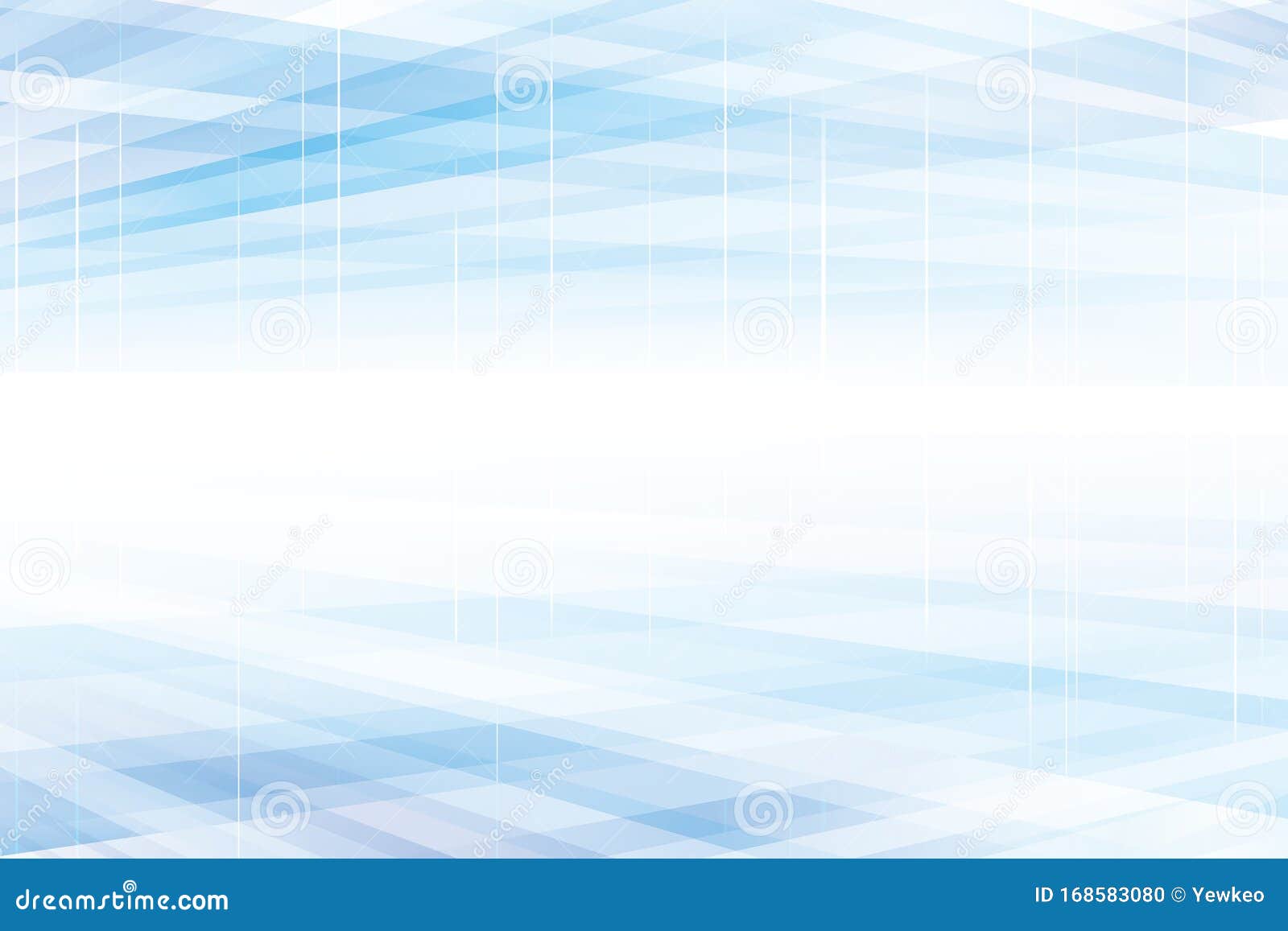 Blue Perspective Structure Modern Abstract Background Stock Vector ...