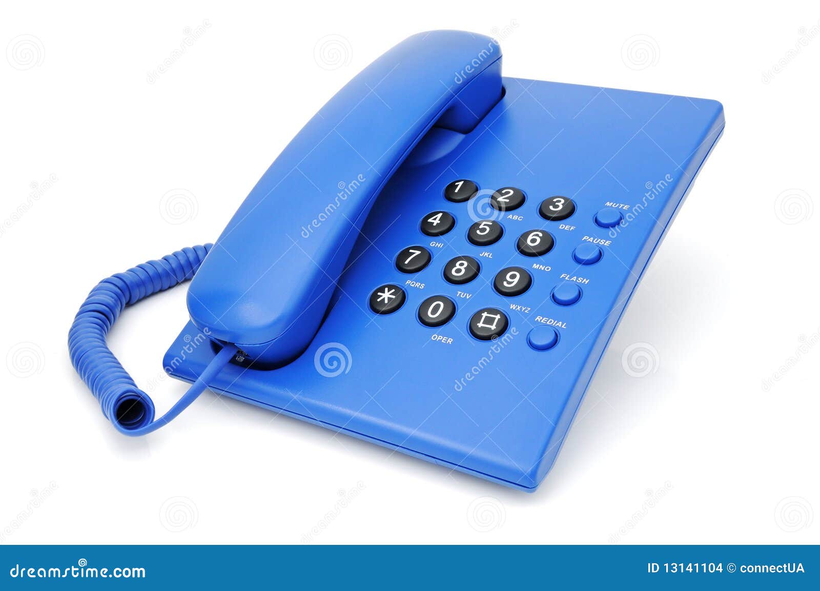 Blue phone stock photo. Image of digital, receiver, speed - 13141104