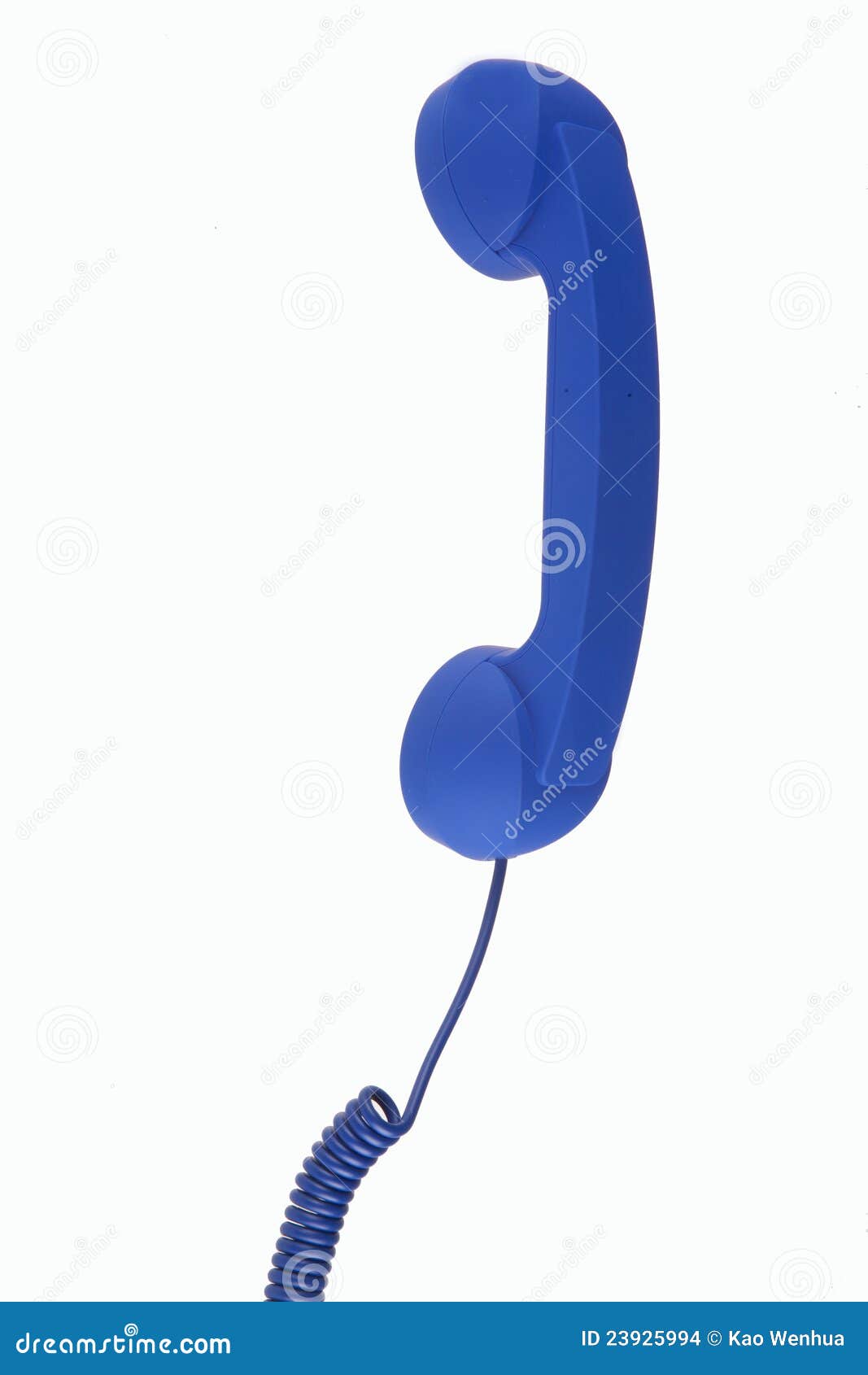 Blue phone stock illustration. Illustration of speaking - 23925994