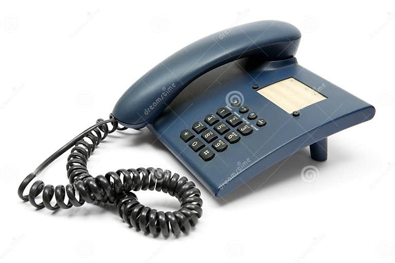 Blue Phone stock image. Image of connecting, conversation - 3808747