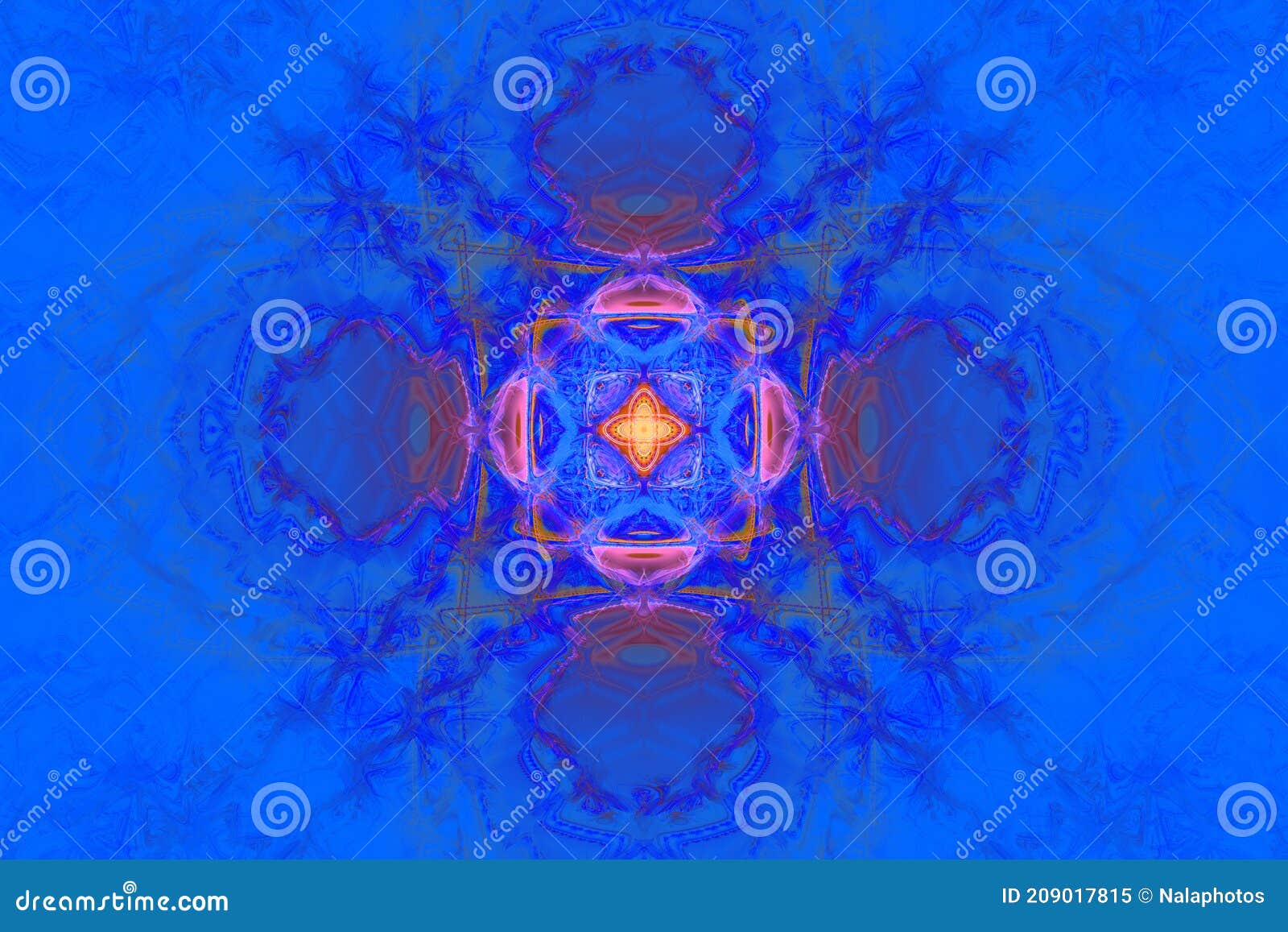 Blue Physics Education Fractal Logo Background Web Page Backdrop ...