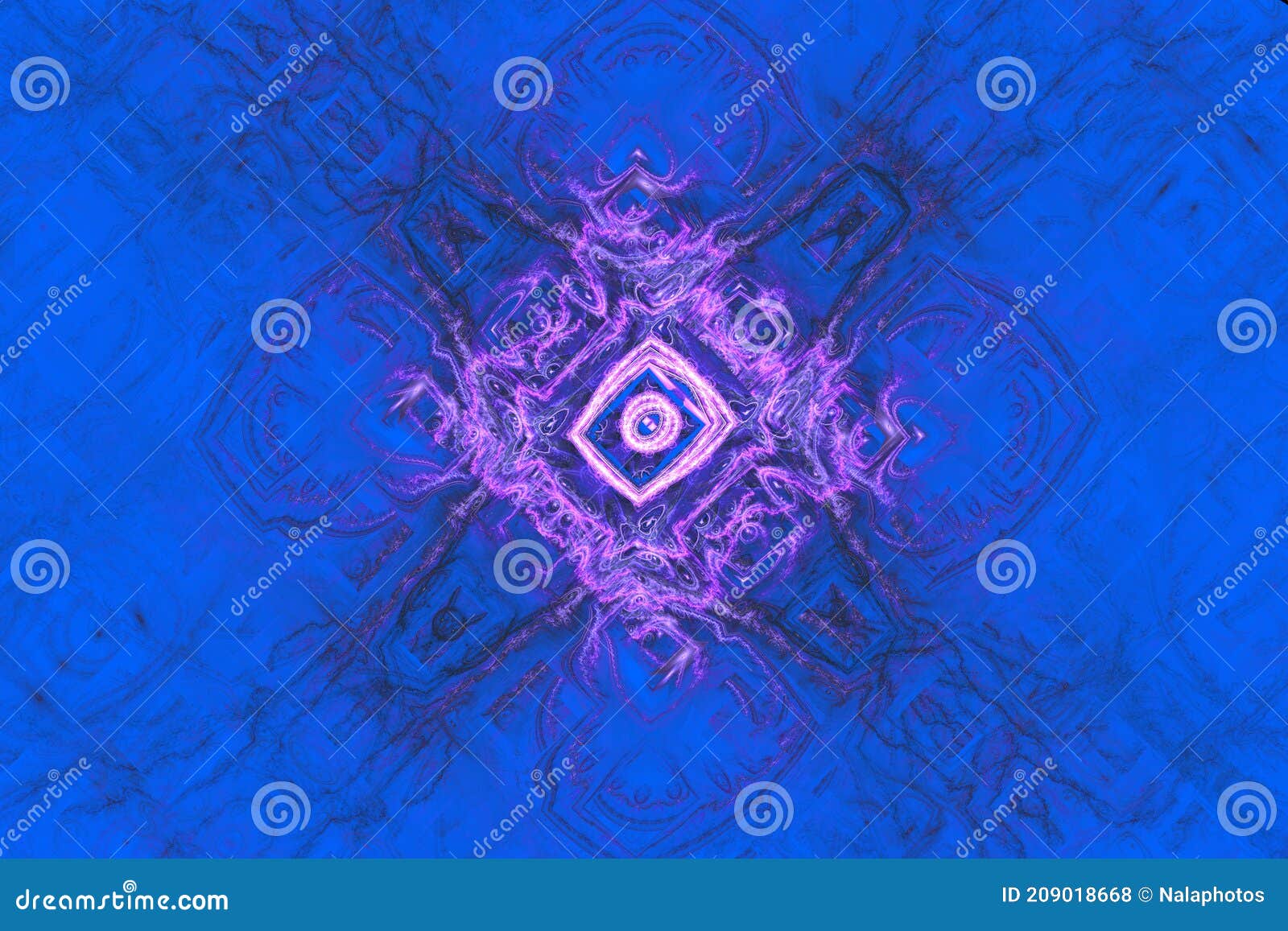 Blue Physics Education Fractal Logo Background Web Page Backdrop ...