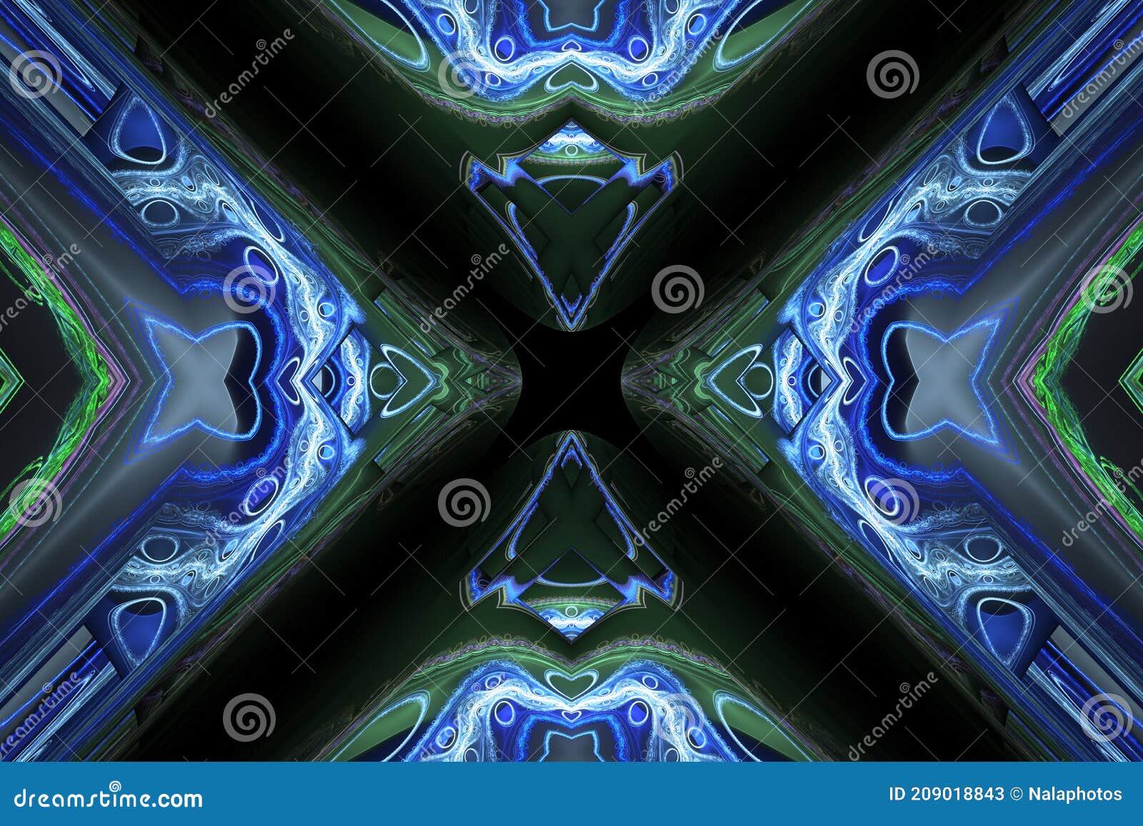 Blue Physics Education Fractal Logo Background Web Page Backdrop ...
