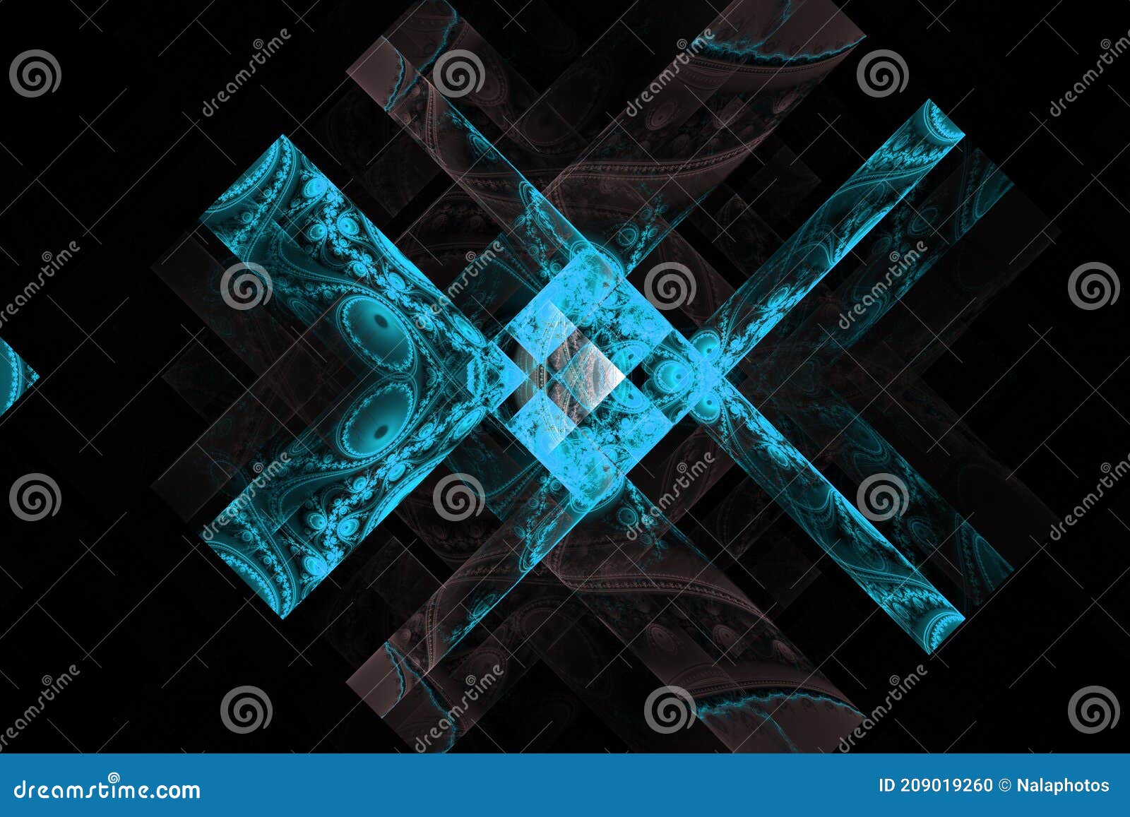 Blue Physics Education Fractal Logo Background Web Page Backdrop ...