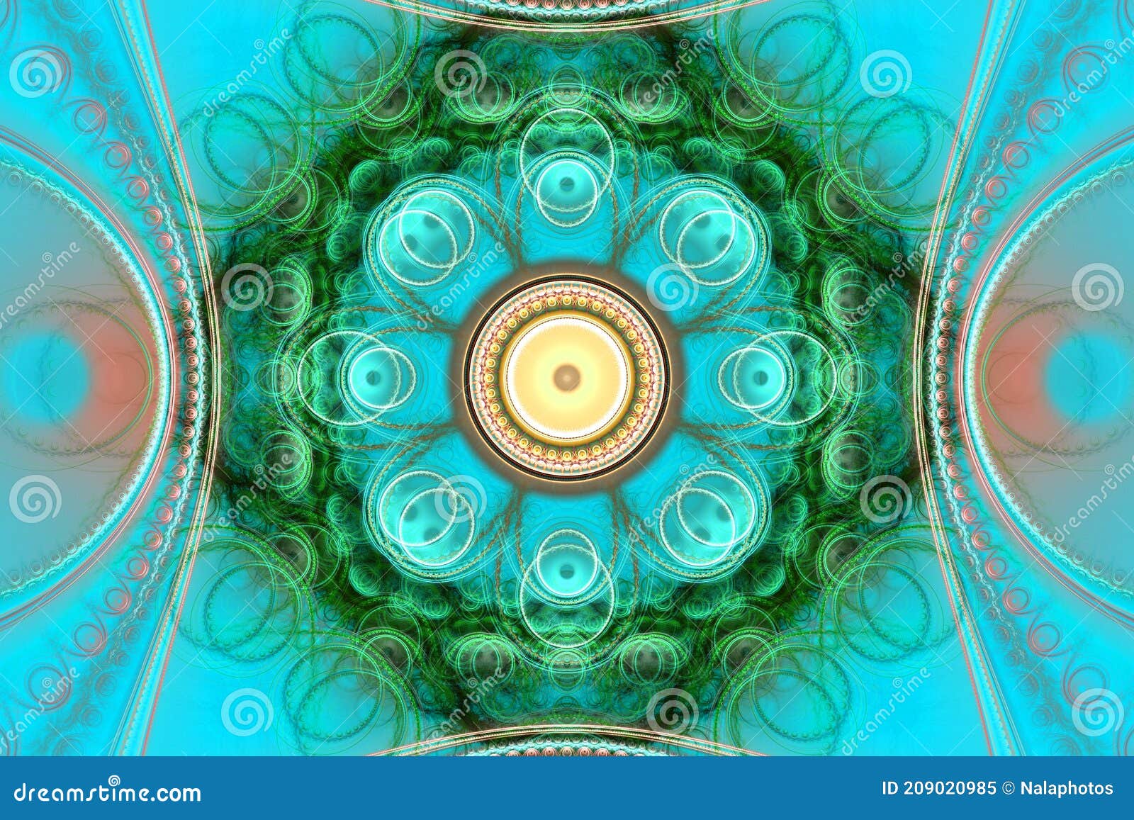 Blue Physics Education Fractal Logo Background Web Page Backdrop ...