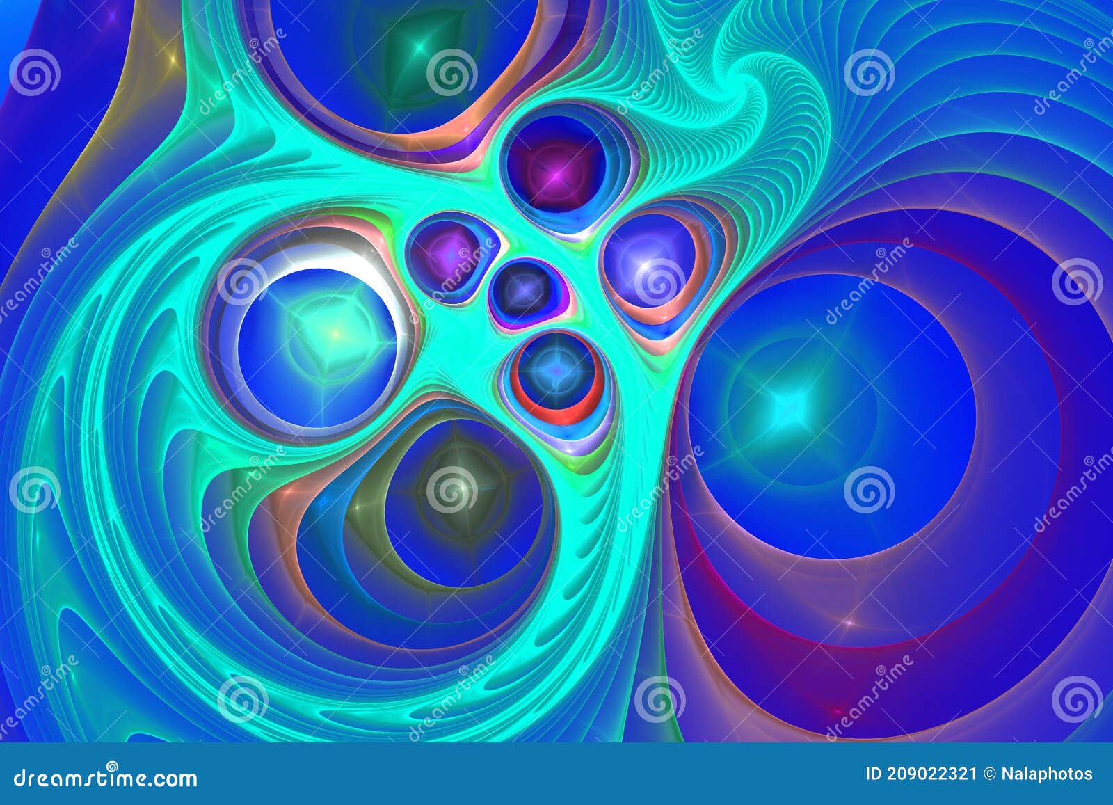 Blue Physics Education Fractal Logo Background Web Page Backdrop ...
