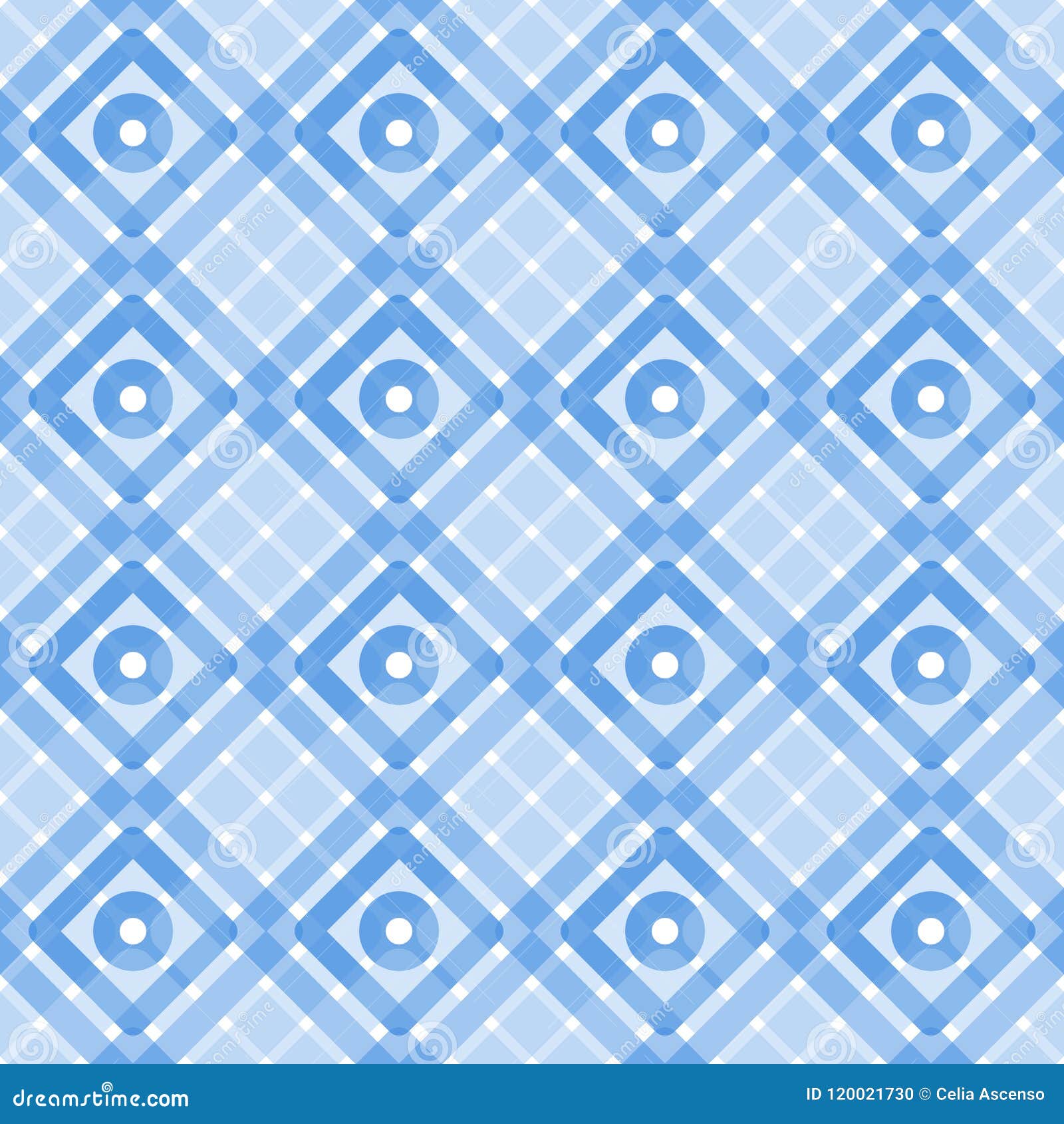 Picnic Towel Squares Seamless Pattern Stock Illustration - Illustration ...