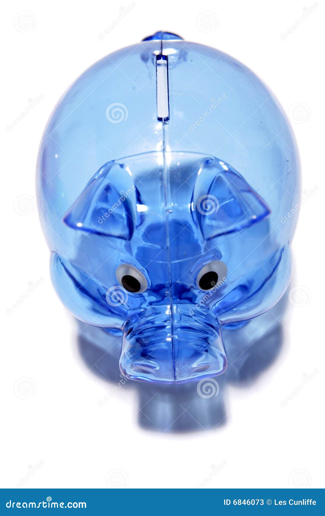 Blue piggy bank stock image. Image of indoor, details - 6846073