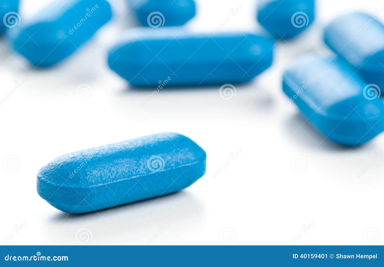 Blue pill macro stock image. Image of pill, antibiotics - 40159401