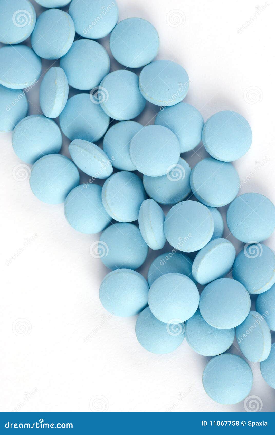 Blue pills stock photo. Image of tablet, medicine, recovery - 11067758