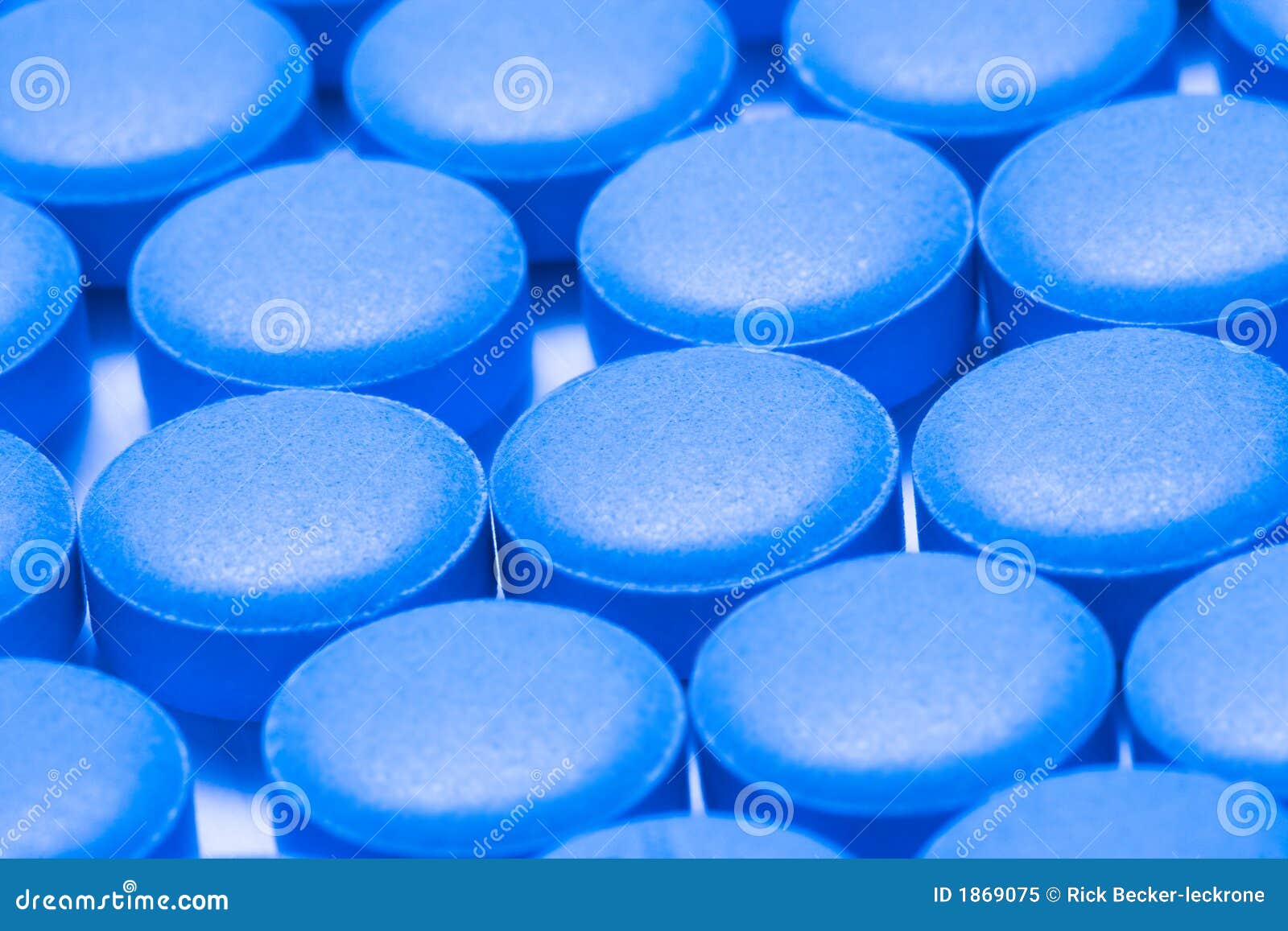 Blue Pills stock image. Image of blue, pattern, medical - 1869075