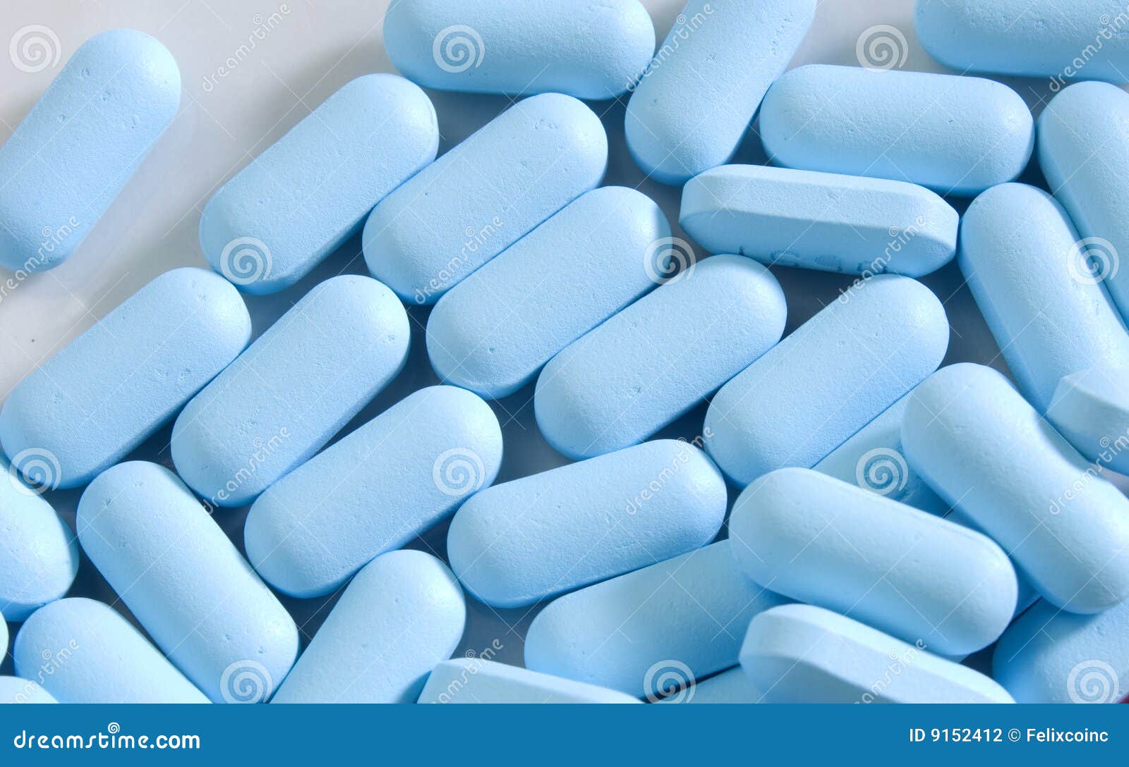 Blue pills stock photo. Image of vitamin, medicine, medication - 9152412