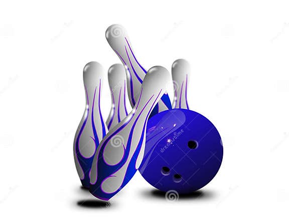 Blue pin strikes stock illustration. Illustration of strike - 20065816