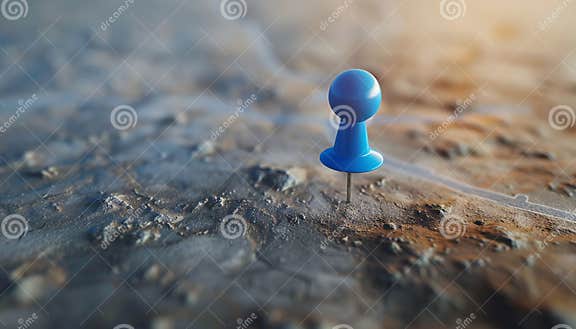 3D Rendering of a Blue Pin Marking the Year 2025 on a Timeline Stock ...