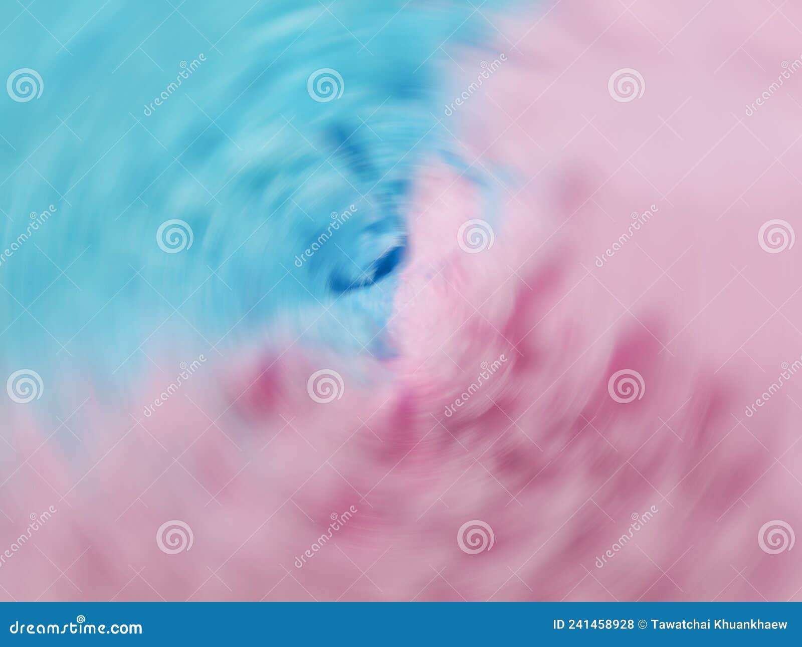 Blue and Pink Cotton Candy with Swirl and Blur Stock Photo - Image of ...