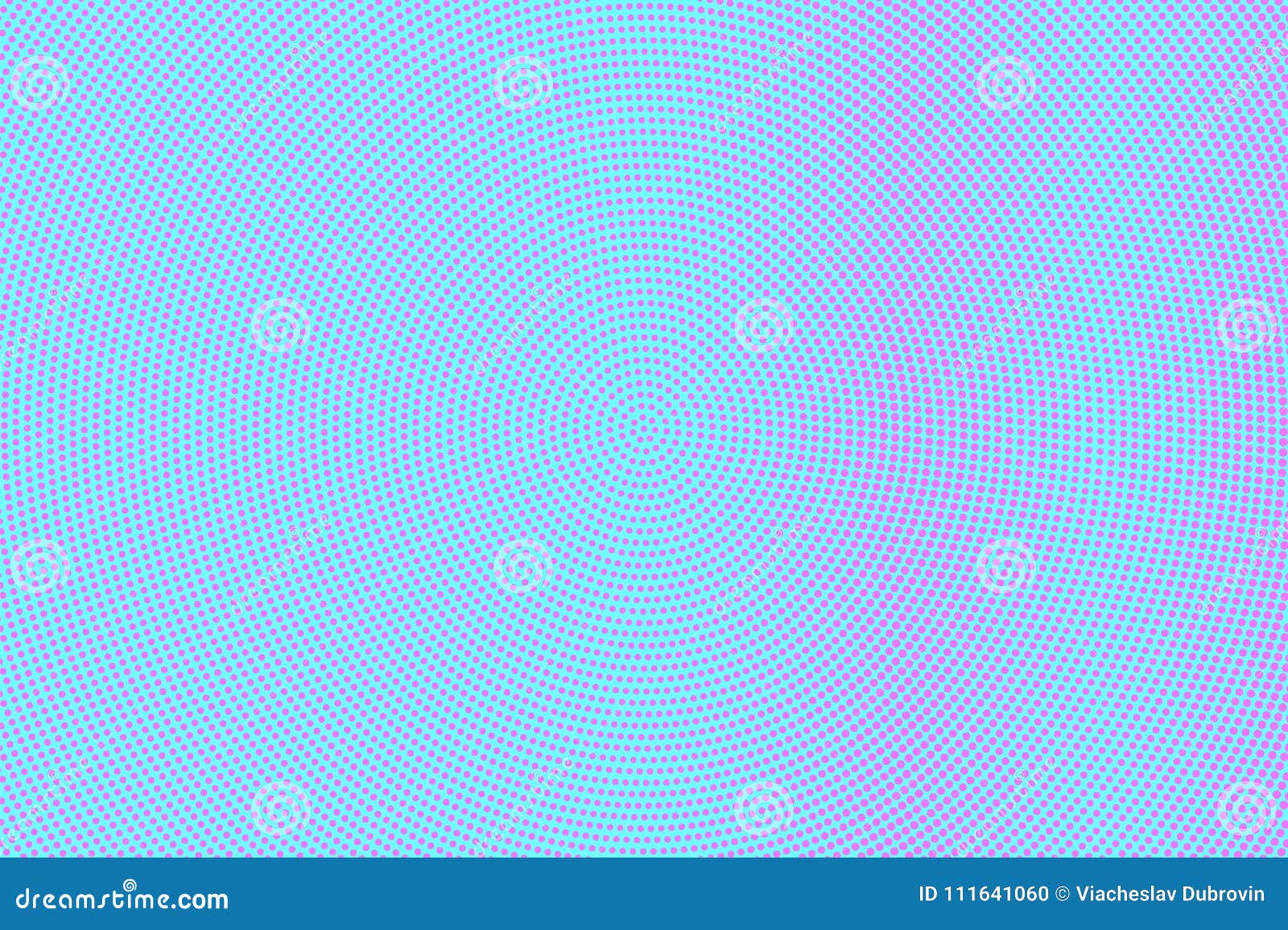Blue Pink Dotted Halftone. Subtle Vertical Dotted Gradient. Half Tone ...