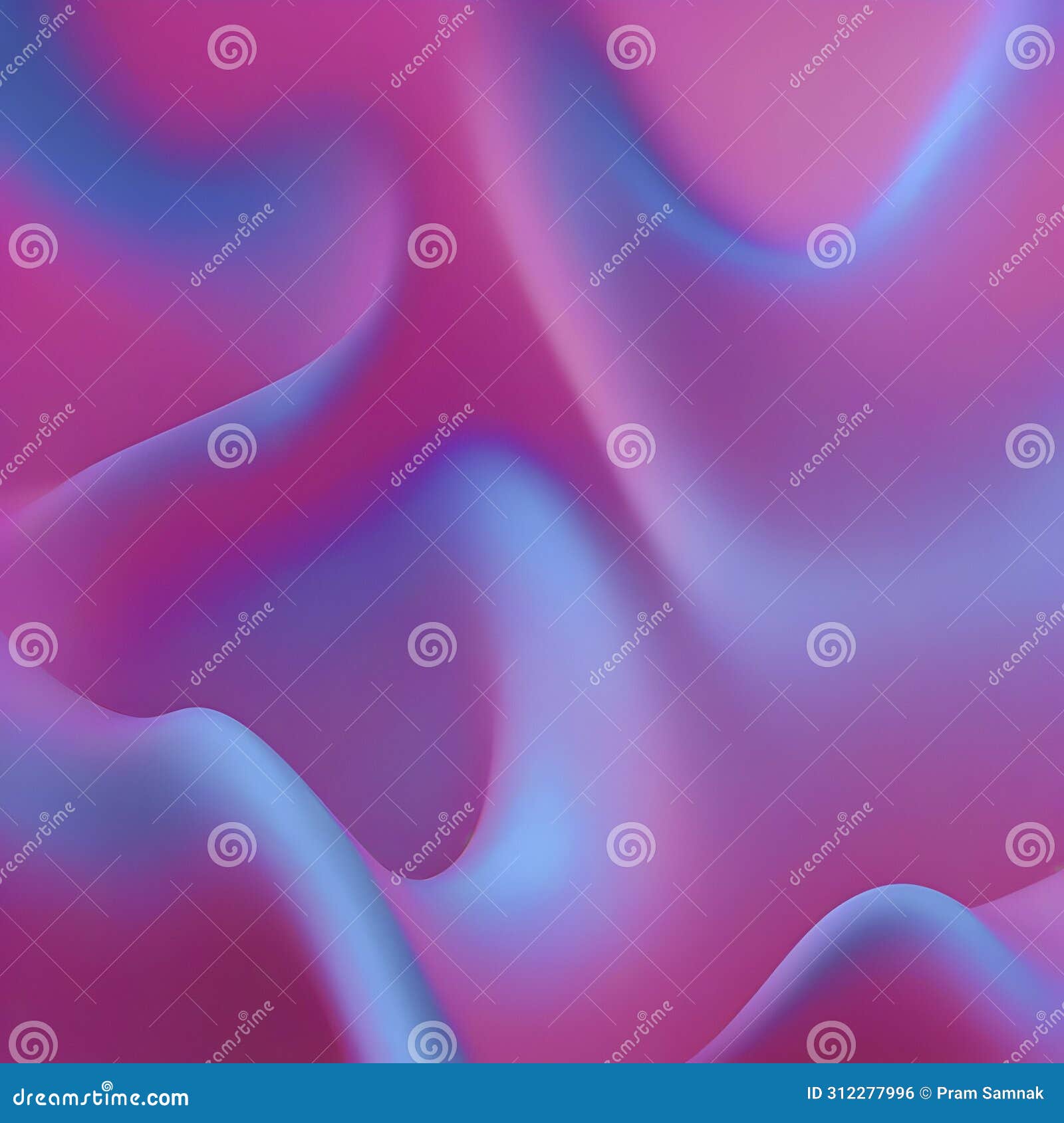 Blue and Pink Gradient with Smooth Color Transitions. AI-Generated ...