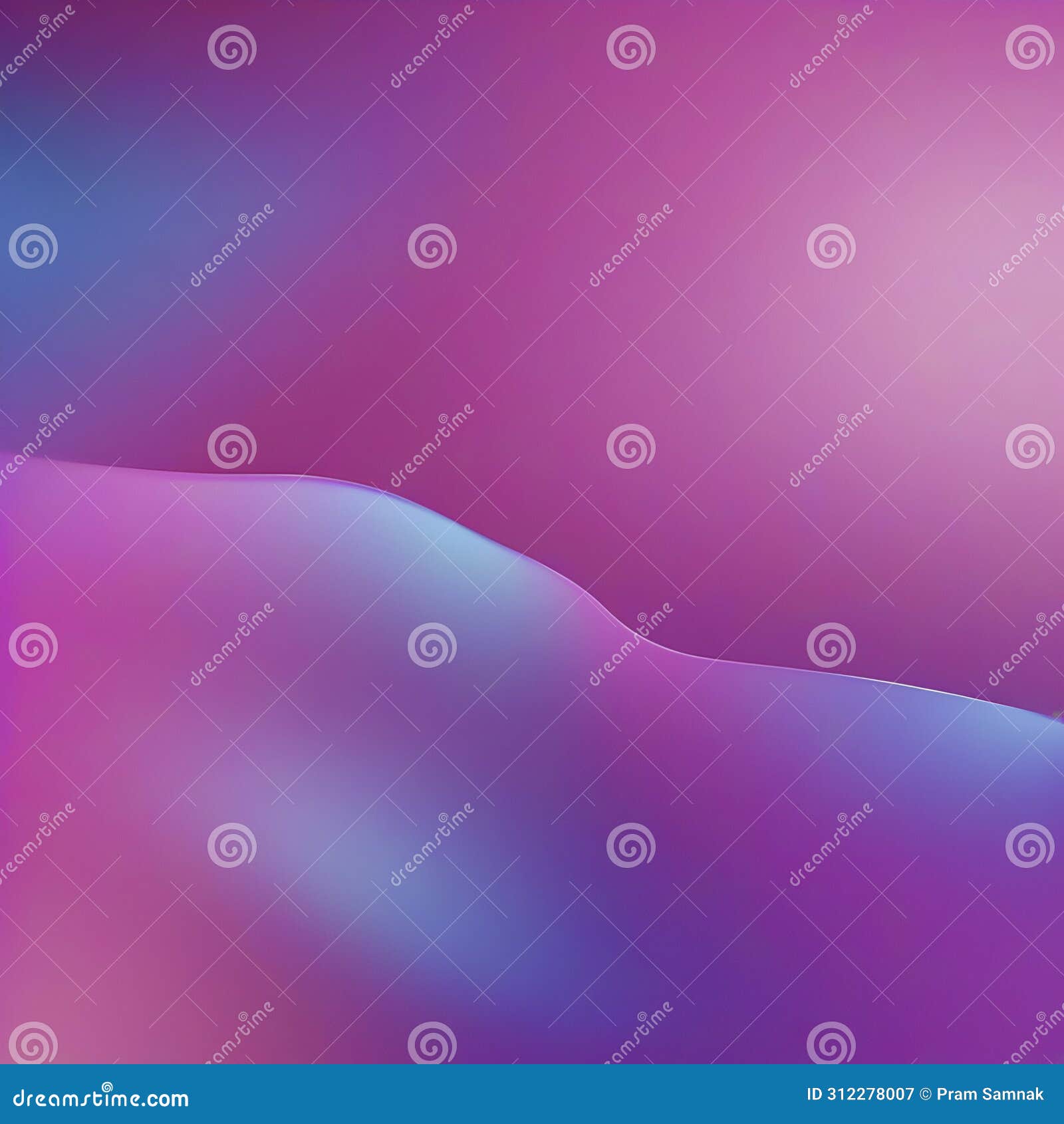 Blue and Pink Gradient with Smooth Color Transitions. AI-Generated ...