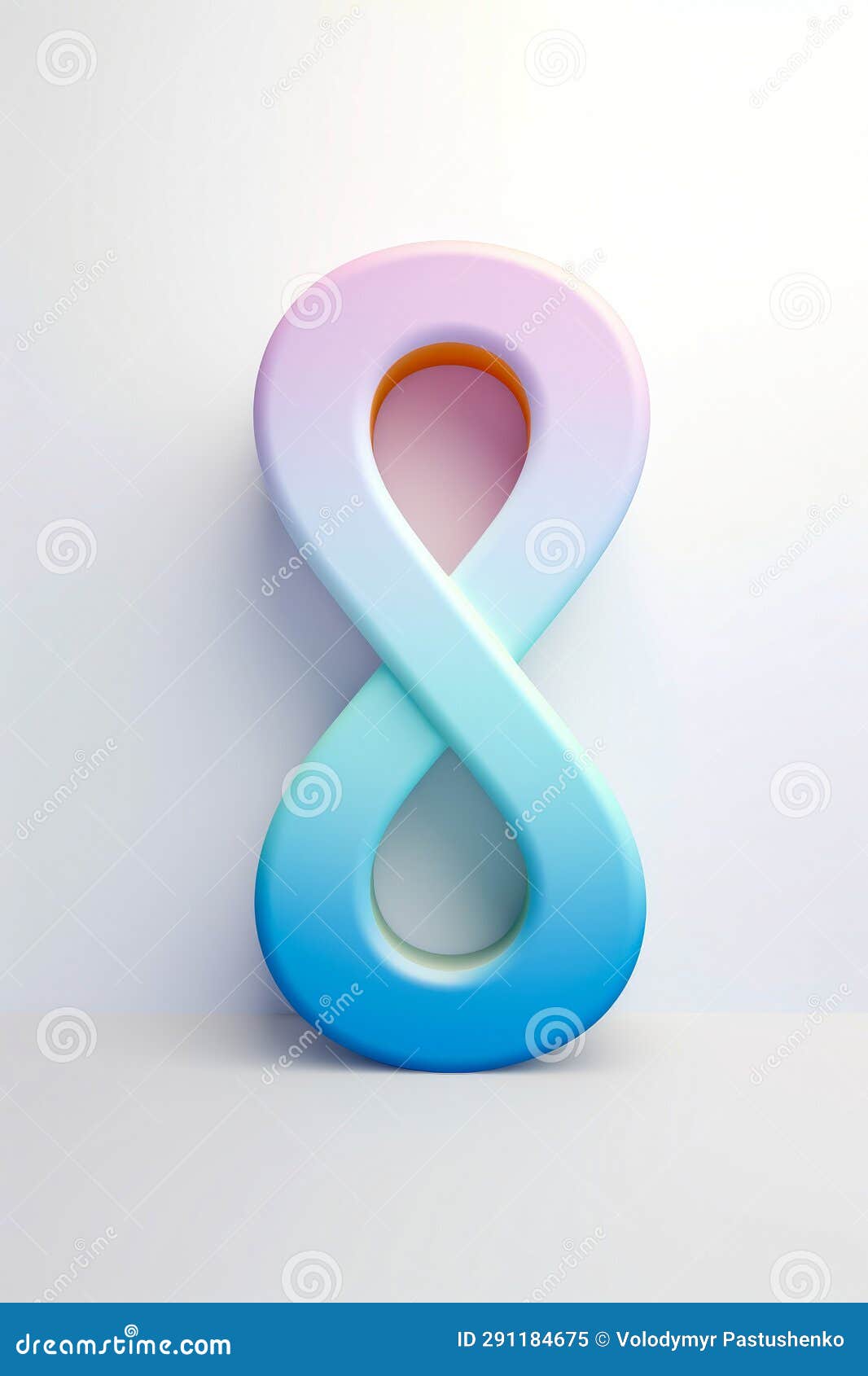 Blue and Pink Letter S with White Background and Light Blue and Orange ...