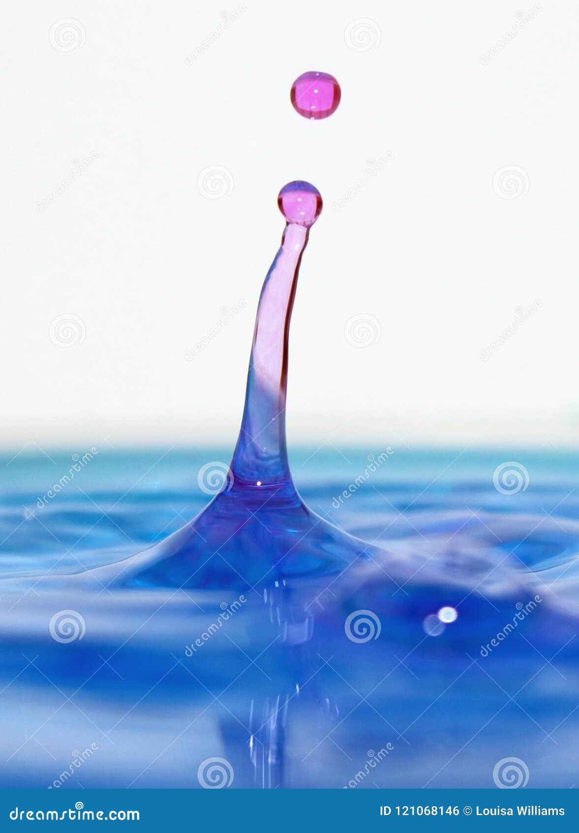 Blue and Pink Splash stock photo. Image of curve, cool - 121068146