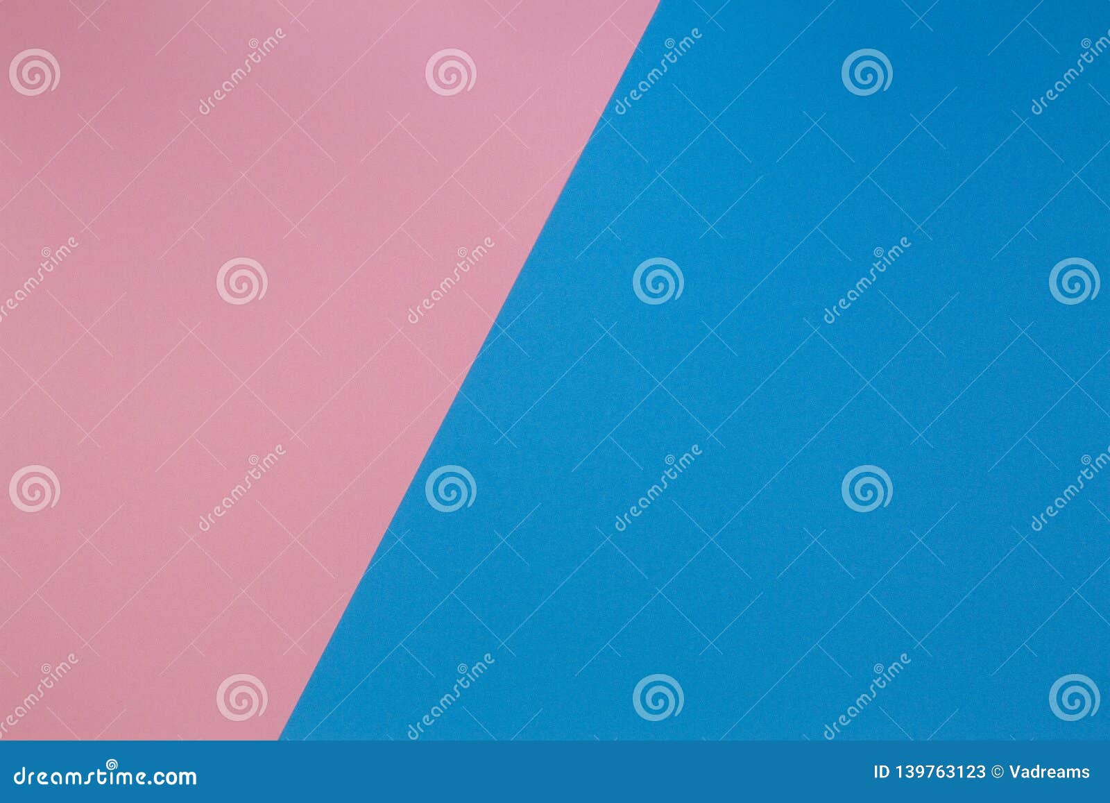 Blue and Pink Two Tone Diagonal Devided Color Paper Background Stock ...