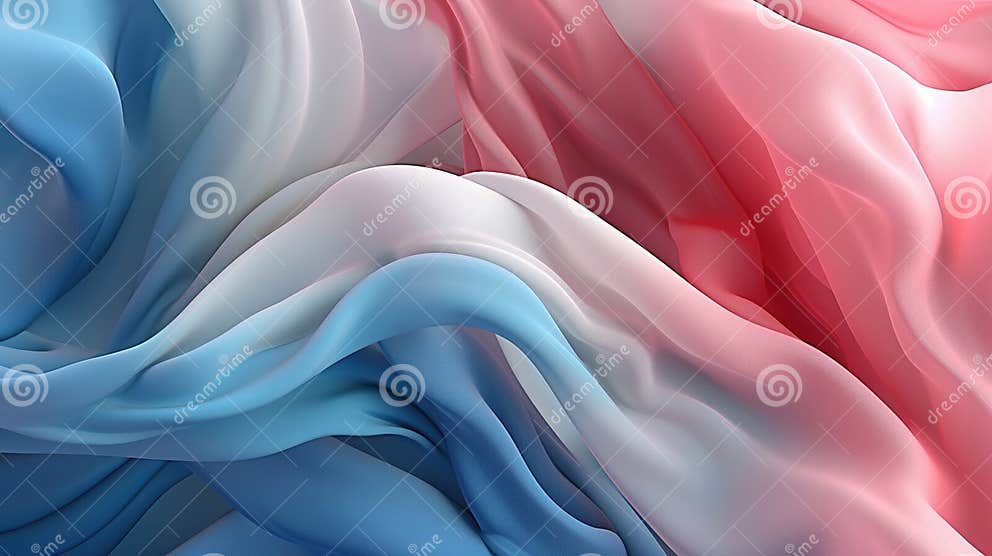 A Blue Pink and White Abstract Background Stock Illustration ...