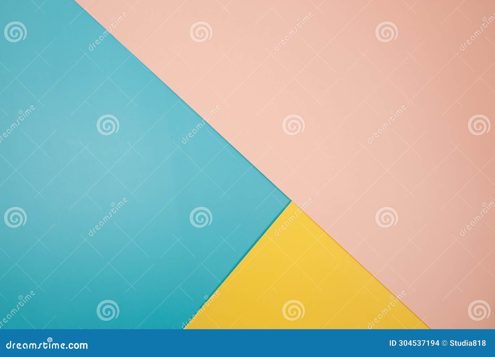Blue, Pink and Yellow Background. Colourful Wallpaper Stock Photo ...