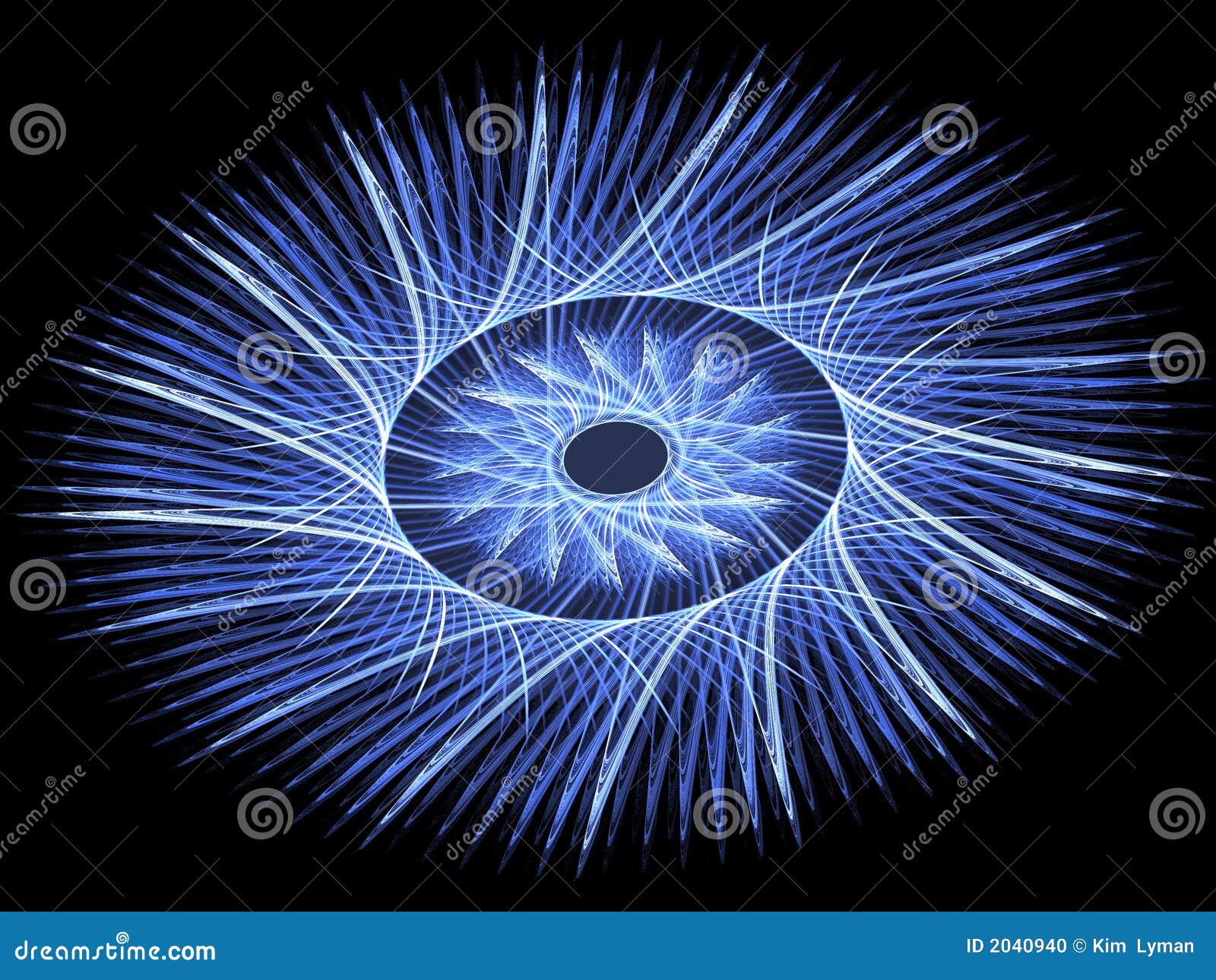 Blue Pinwheel stock illustration. Illustration of shape - 2040940