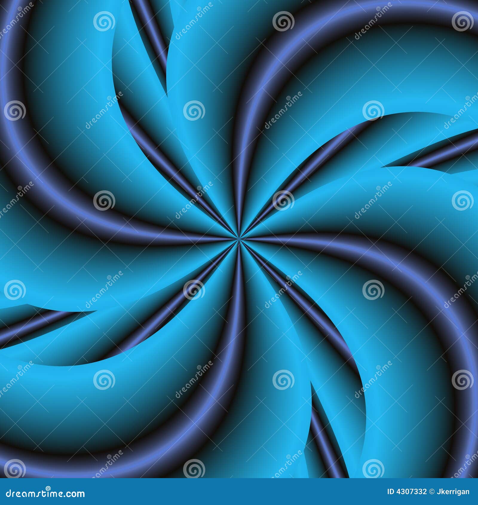 Blue Pinwheel stock illustration. Illustration of round - 4307332