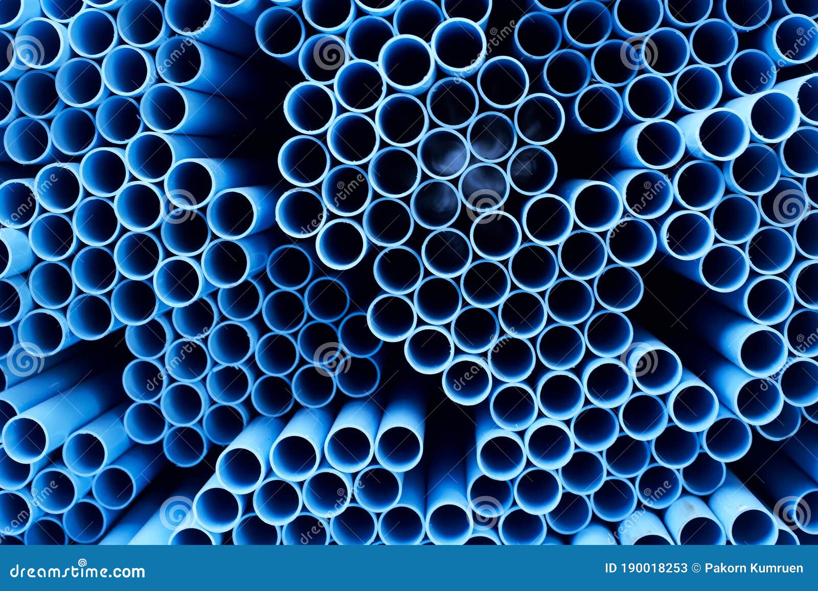 Water Pvc Pipes Background Pattern Stock Image - Image of build ...