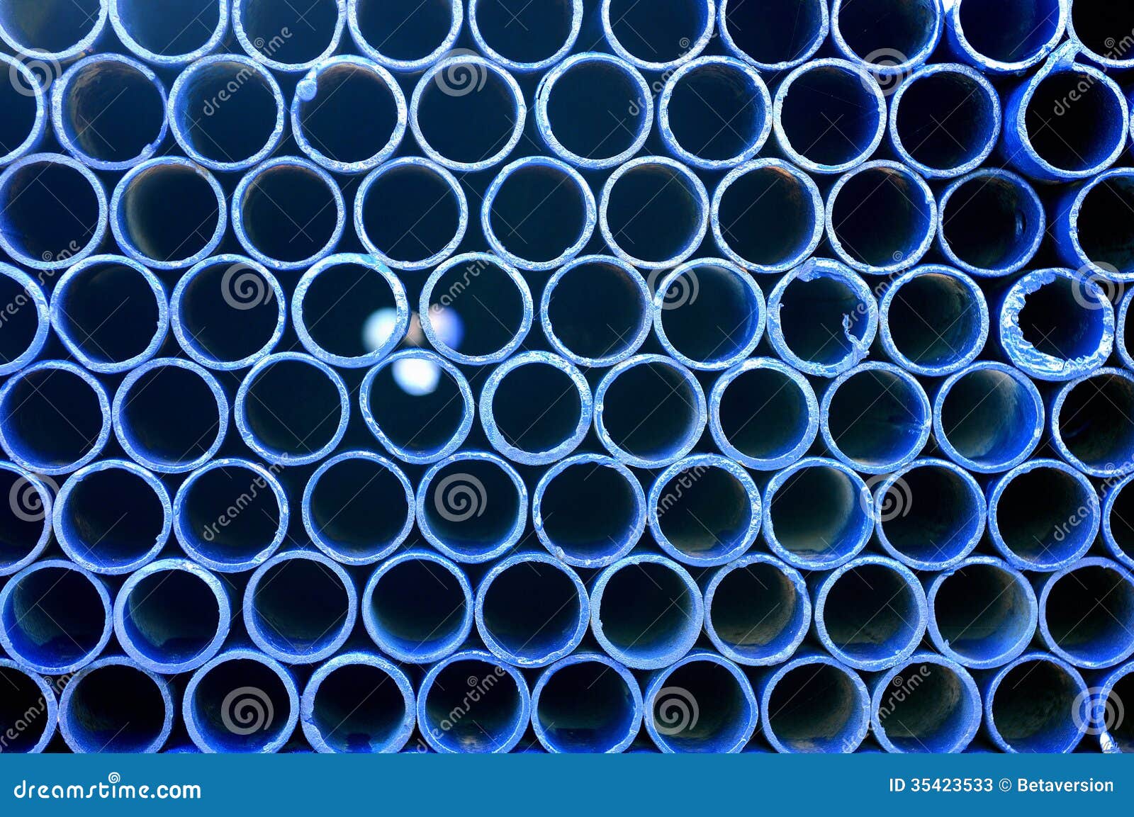 Blue Pipeline Background Vector Illustration | CartoonDealer.com #34337614