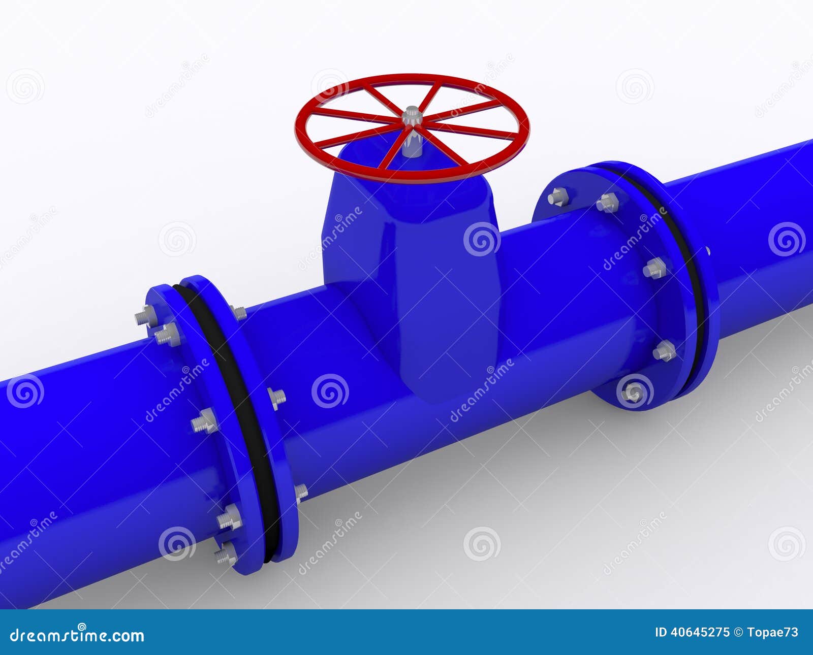 Blue Pipeline Background Vector Illustration | CartoonDealer.com #34337614