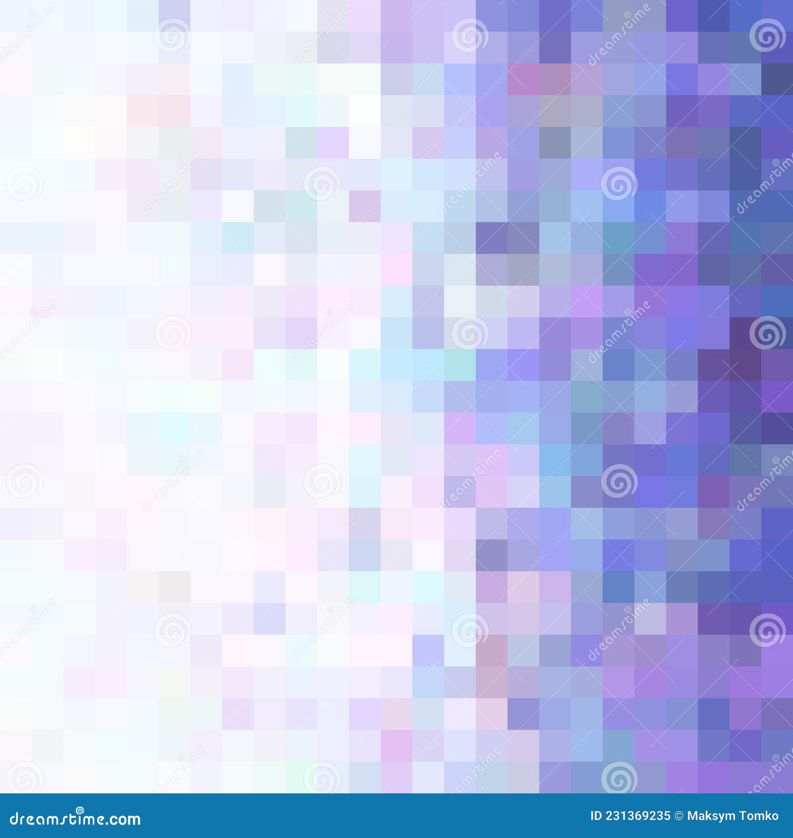 Blue Pixel Background. Design for Presentation Background. Eps 10 Stock ...