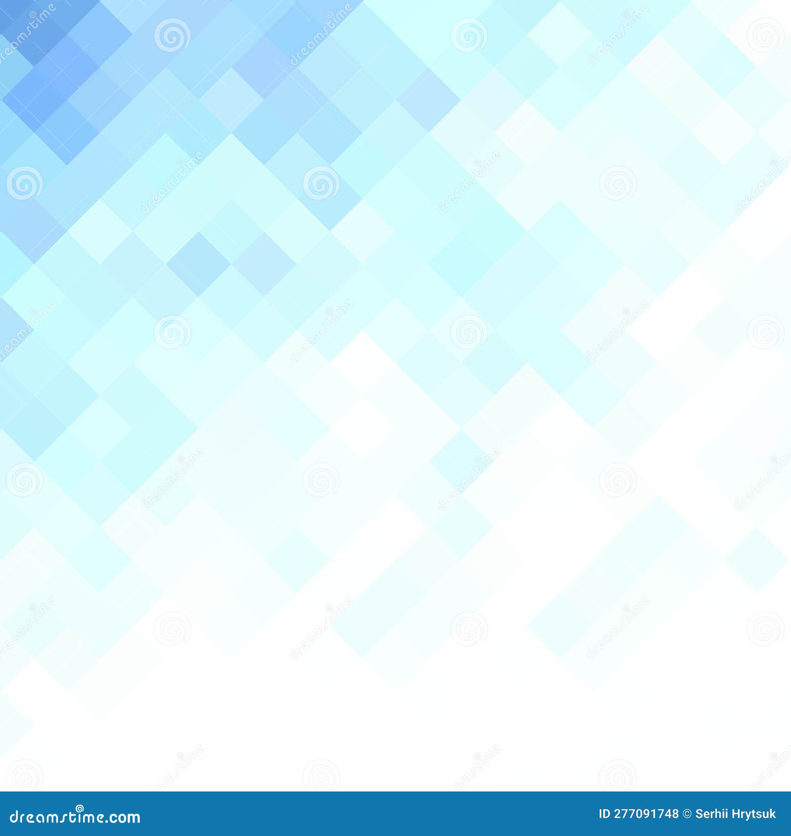 Blue Pixel Background. Geometric Background. Banner. Sample. Pattern ...