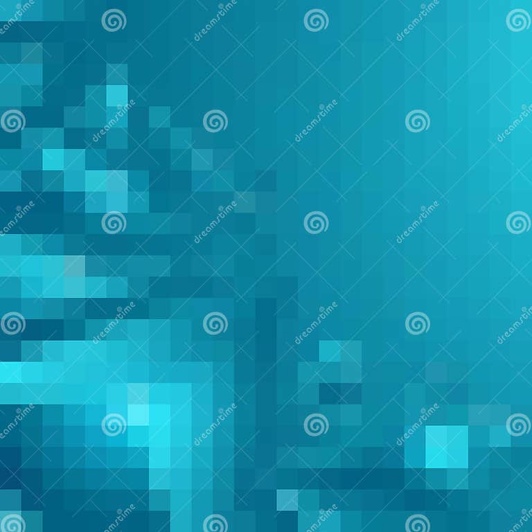 Blue Pixel Background. Layout for Presentation. Abstract Image. Eps 10 ...