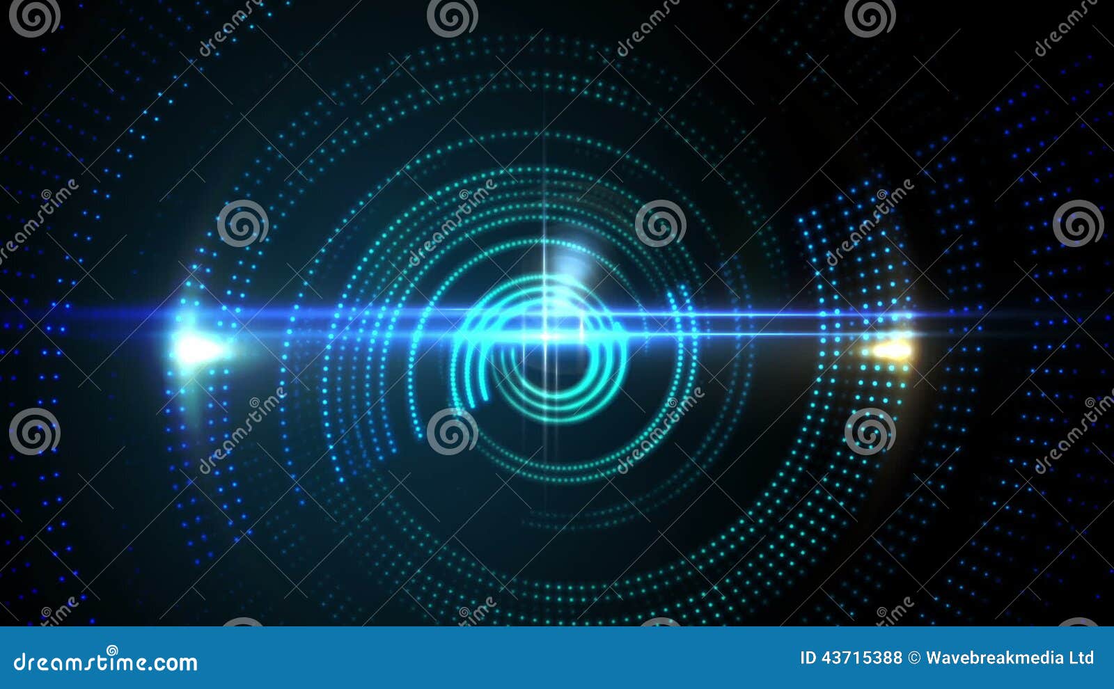 Blue Pixel Wave Design on Black Background Stock Footage - Video of ...